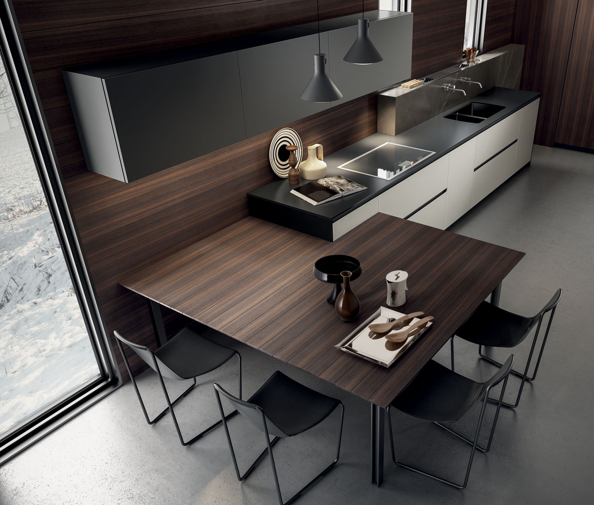 CONTEMPORA | Linear kitchen Contempora Collection By Aster Cucine ...