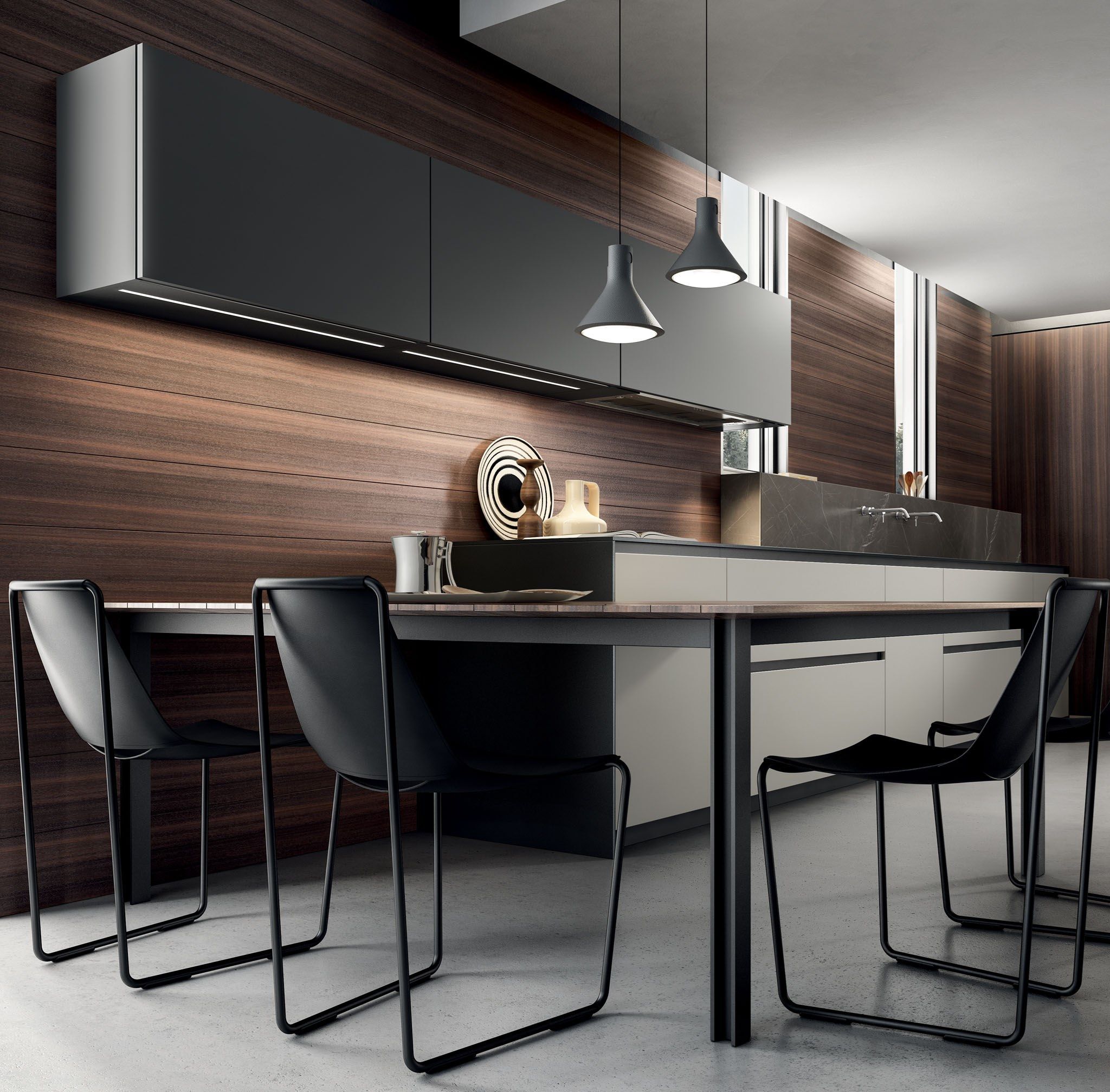 CONTEMPORA | Linear kitchen Contempora Collection By Aster Cucine ...