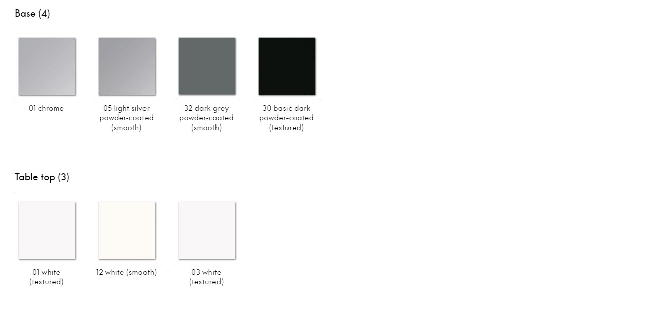 CONTRACT TABLE SQUARE Square contract table By Vitra | design Charles ...