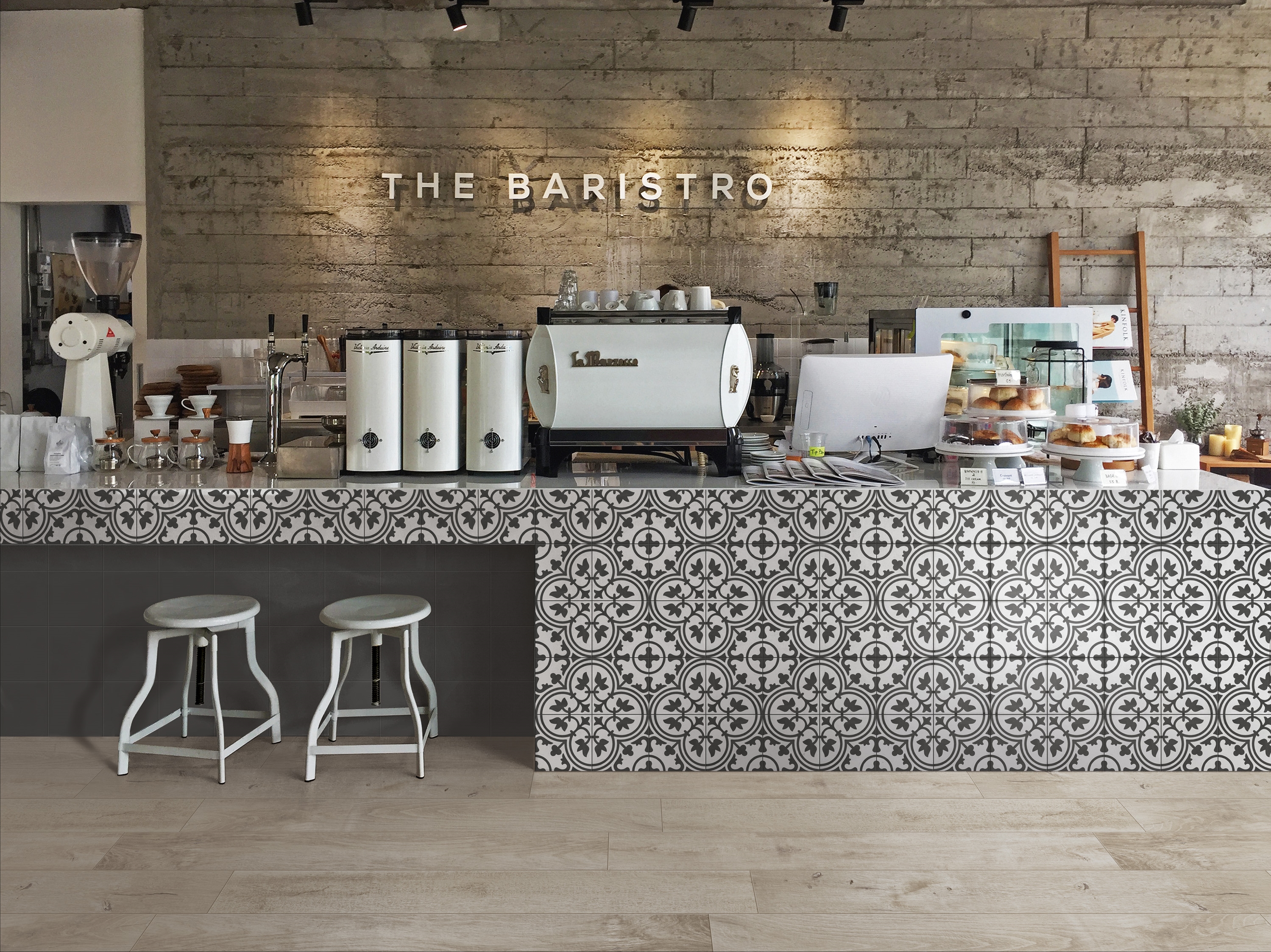 CONTRASTI Porcelain stoneware wall/floor tiles with encaustic effect By ...