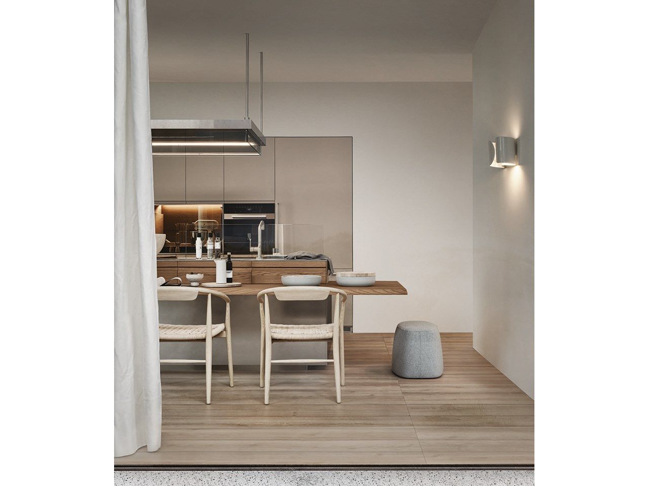 CONVIVIUM Kitchen with island By Arclinea | design Antonio Citterio