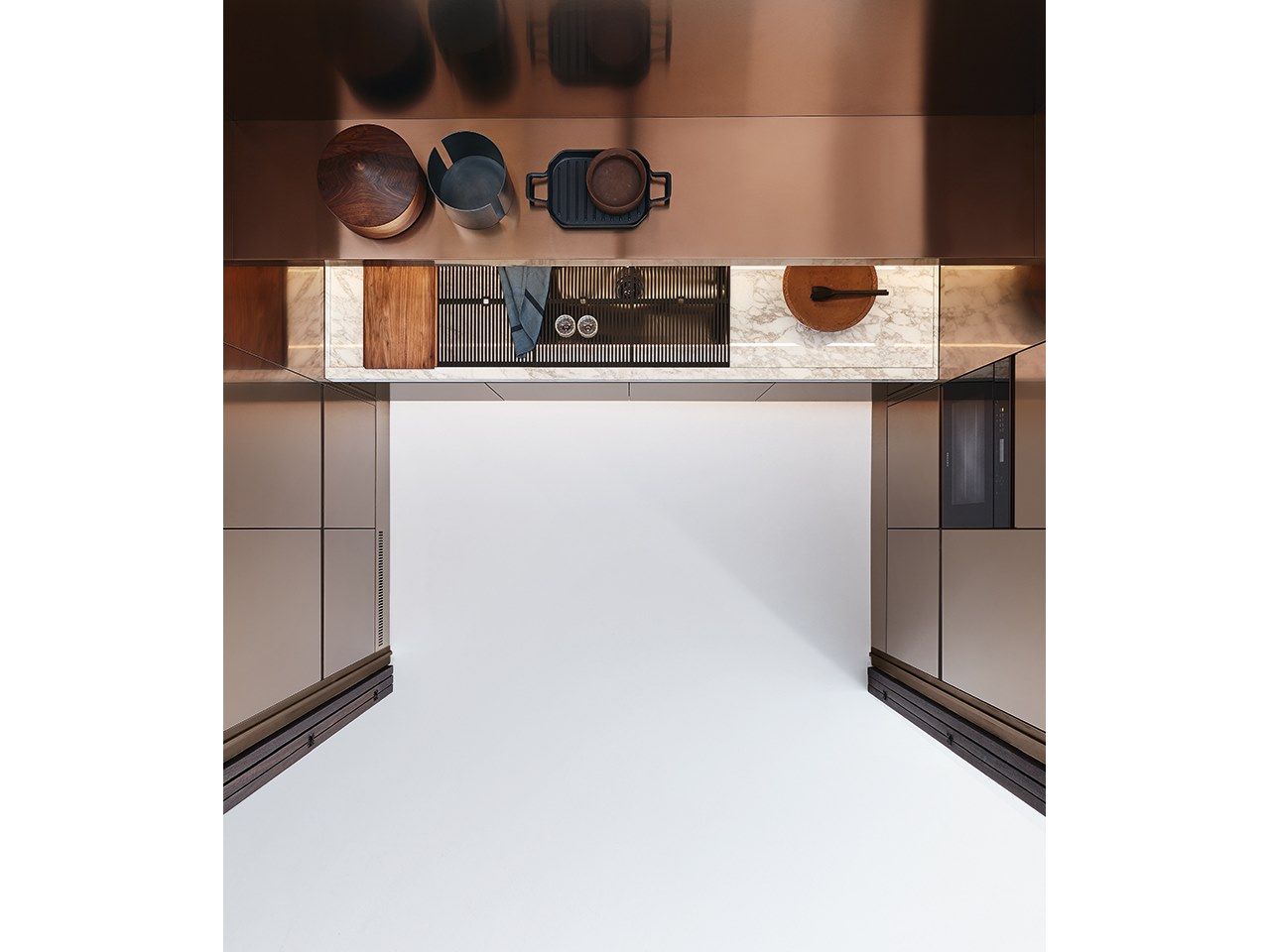 CONVIVIUM CONCEPT Kitchen with island By Arclinea | design Antonio Citterio
