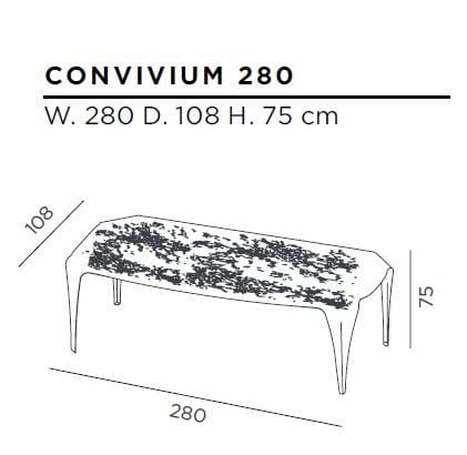 CONVIVIUM 桌子 By DE CASTELLI | design Nikita Bettoni