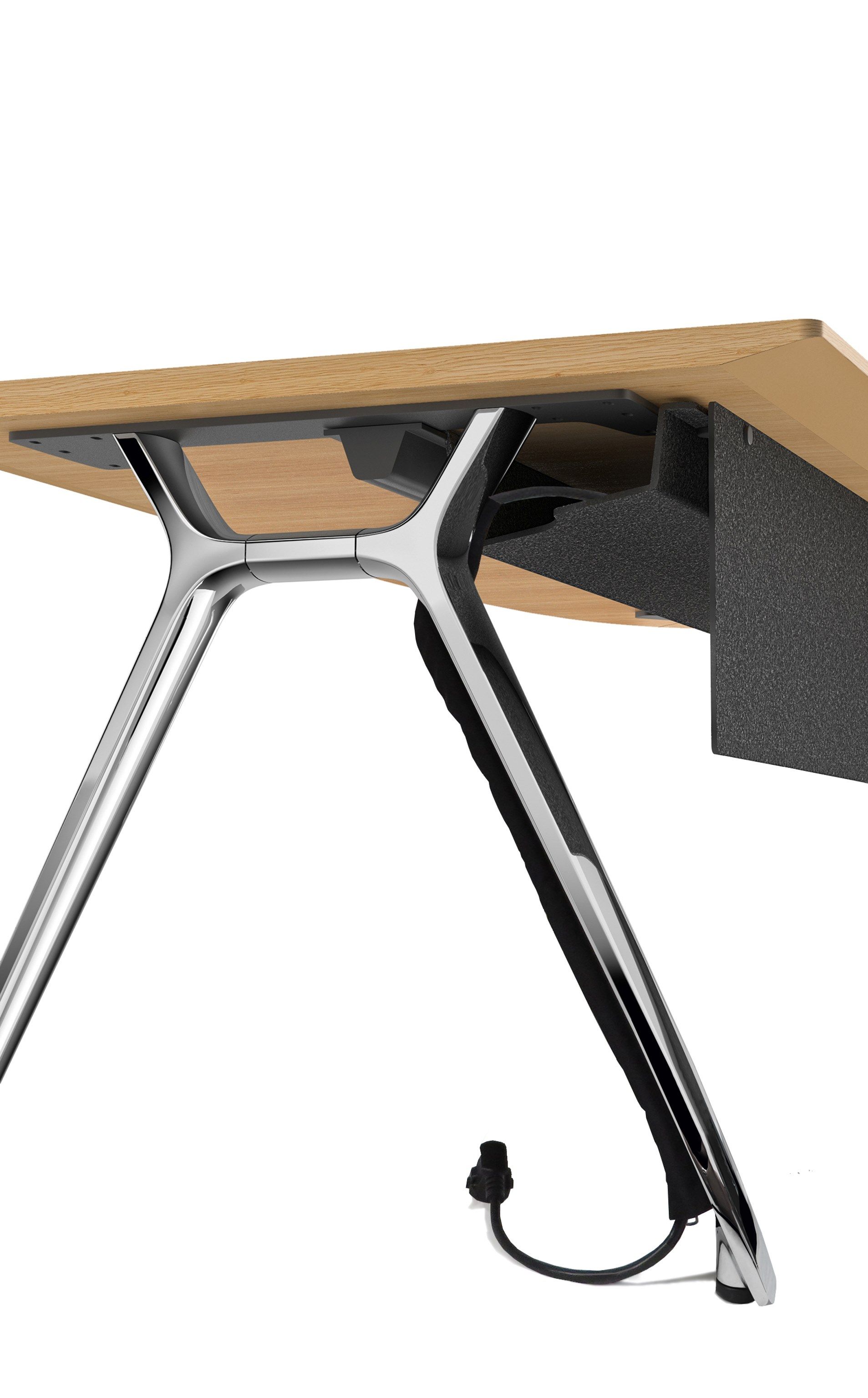 CONVO Meeting table with cable management By RENZ | design Jehs+Laub