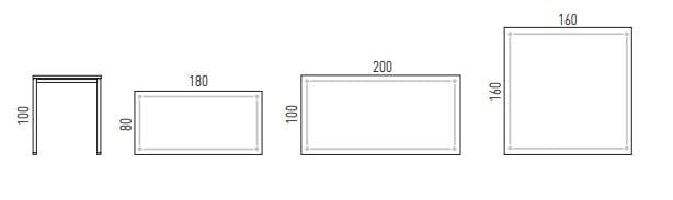COOL E100 会议桌 By ACTIU