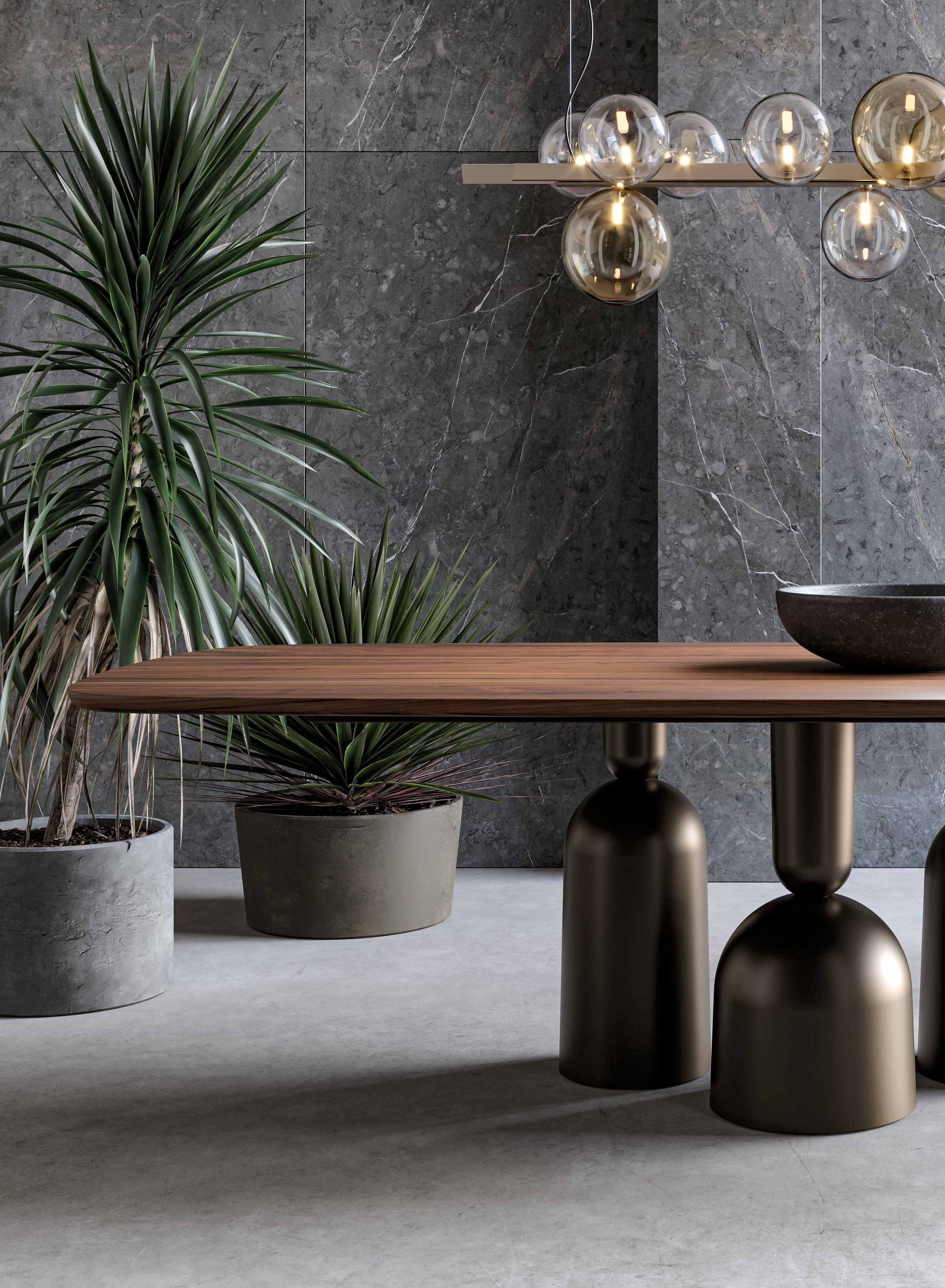 COP Barrel-shaped table By Bonaldo