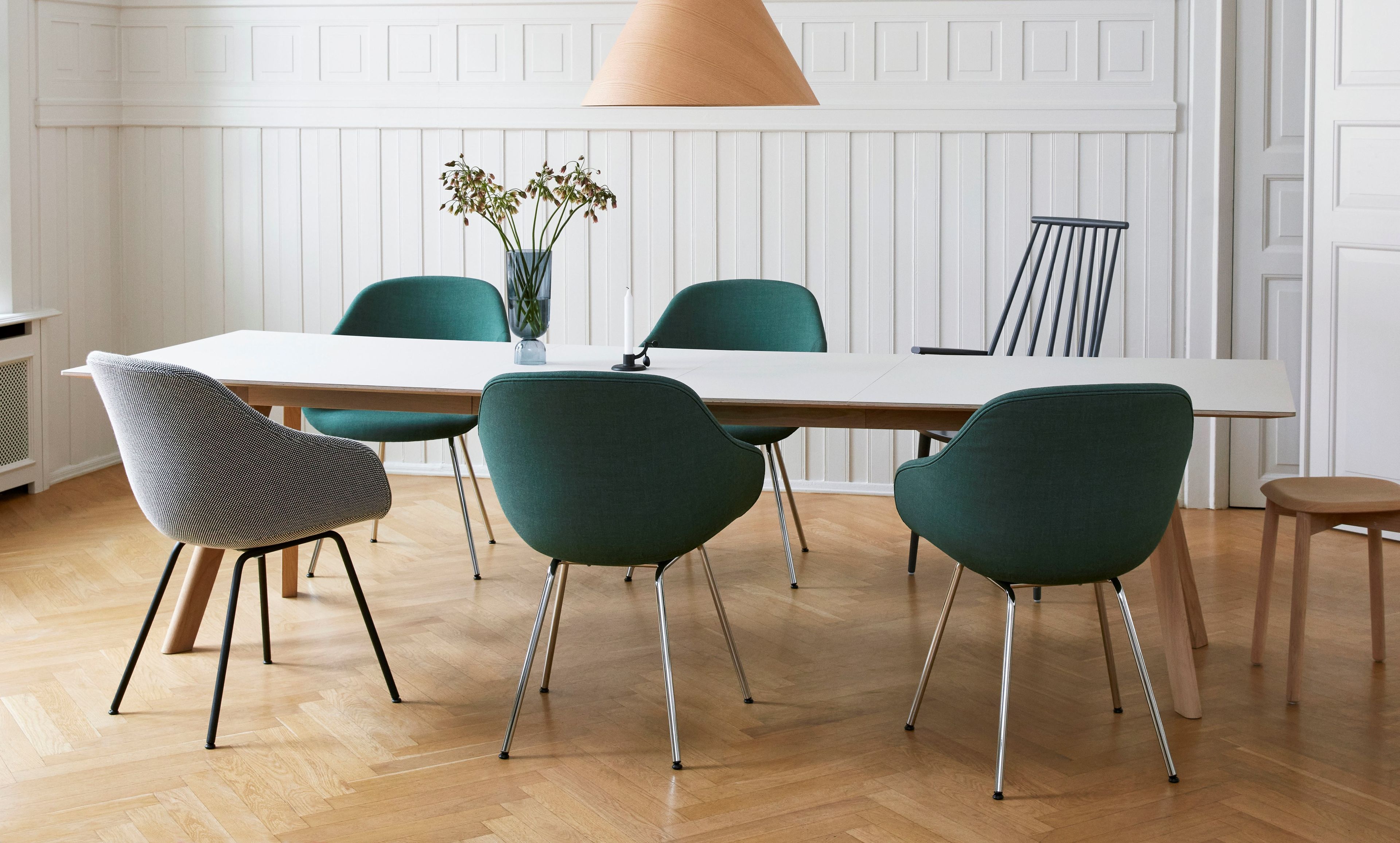 COPENHAGUE CPH 30 EXTENDABLE Table By Hay | design Ronan & Erwan Bouroullec