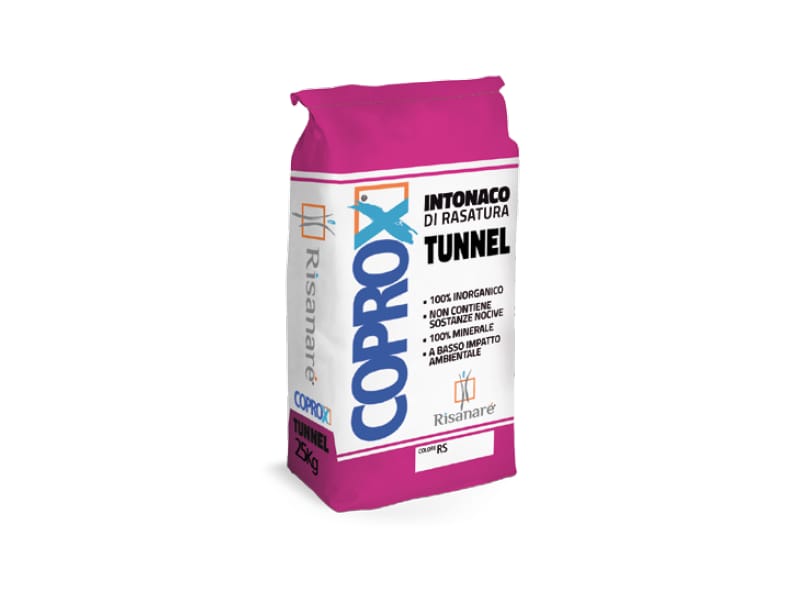 Rasante per intonaco COPROX® Tunnel By COPROX