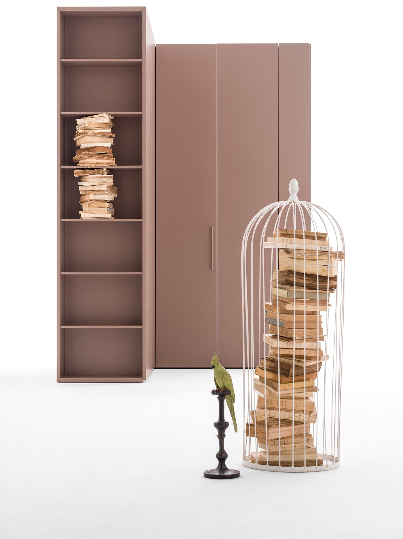 CORE Armadio ad angolo con terminale By Caccaro | design R&S Caccaro