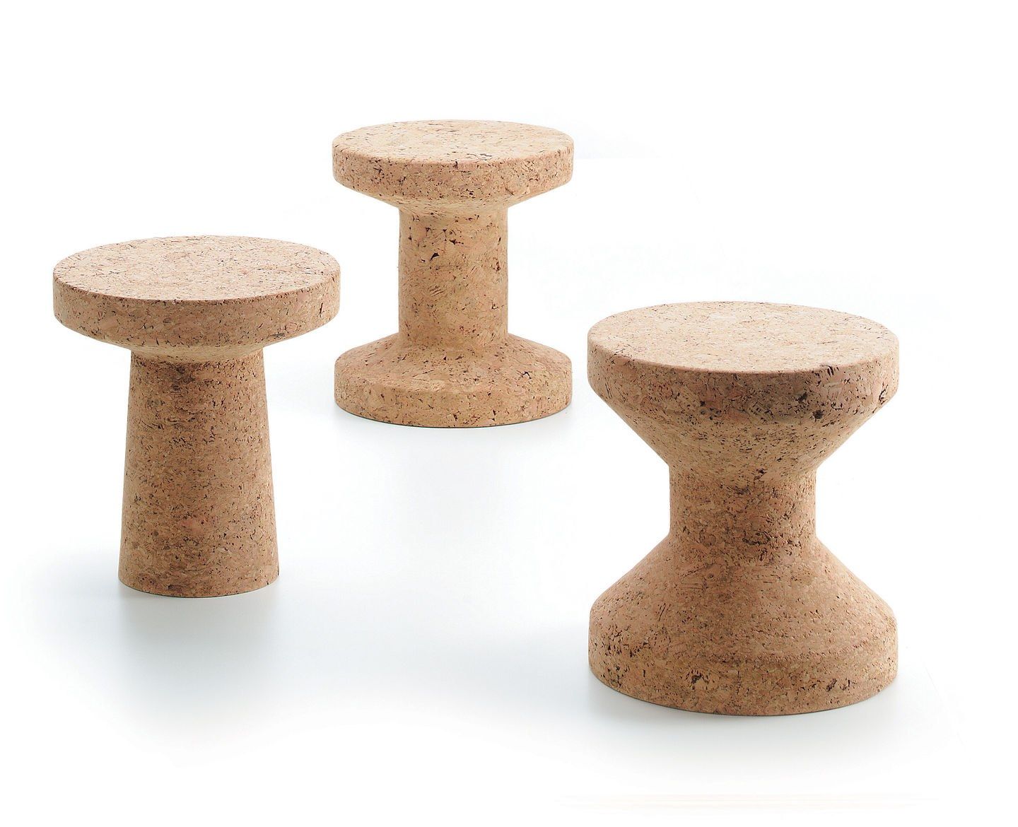 CORK FAMILY Cork stool / coffee table By Vitra | design Jasper Morrison