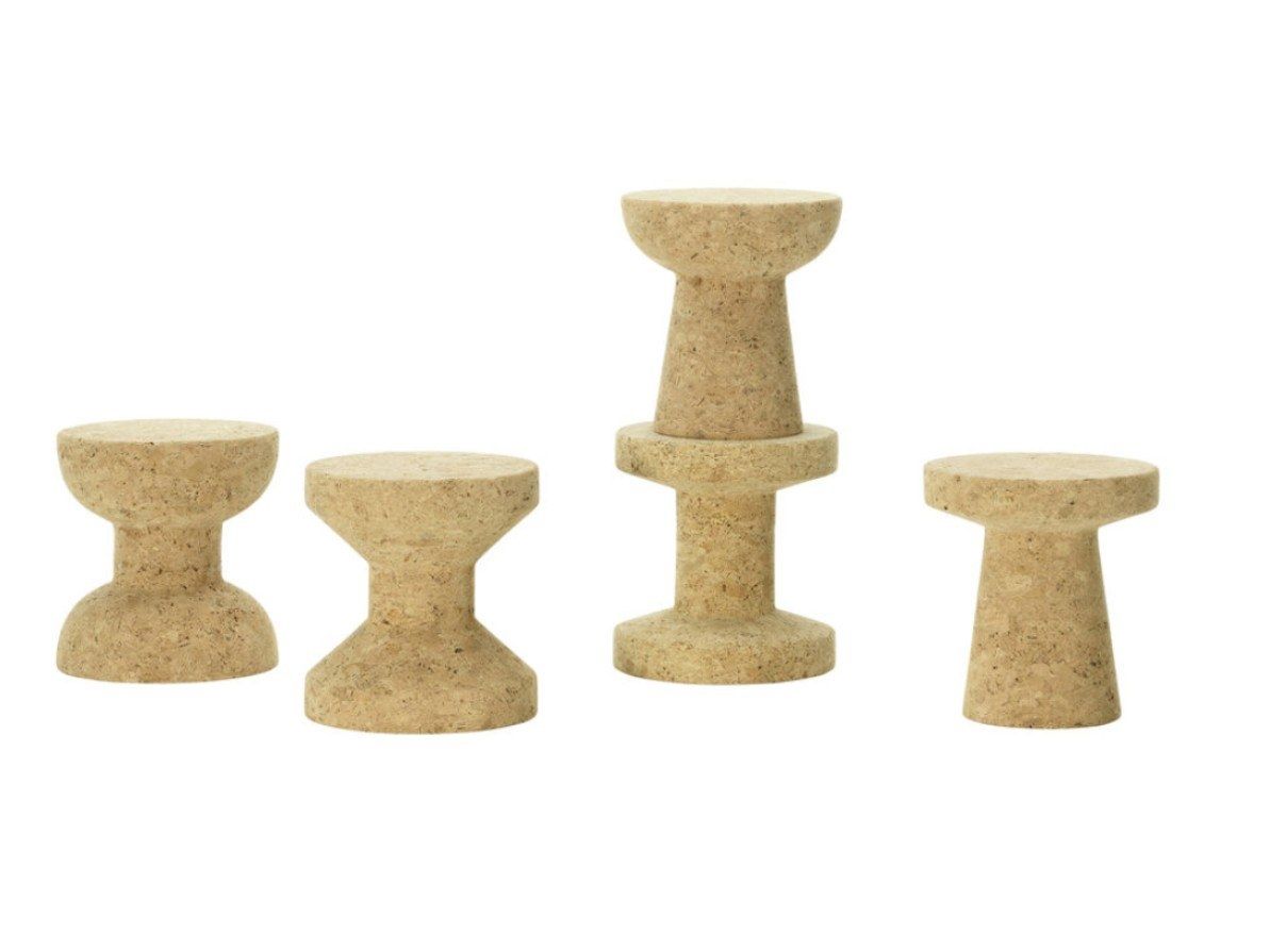 CORK FAMILY Cork stool / coffee table By Vitra | design Jasper Morrison