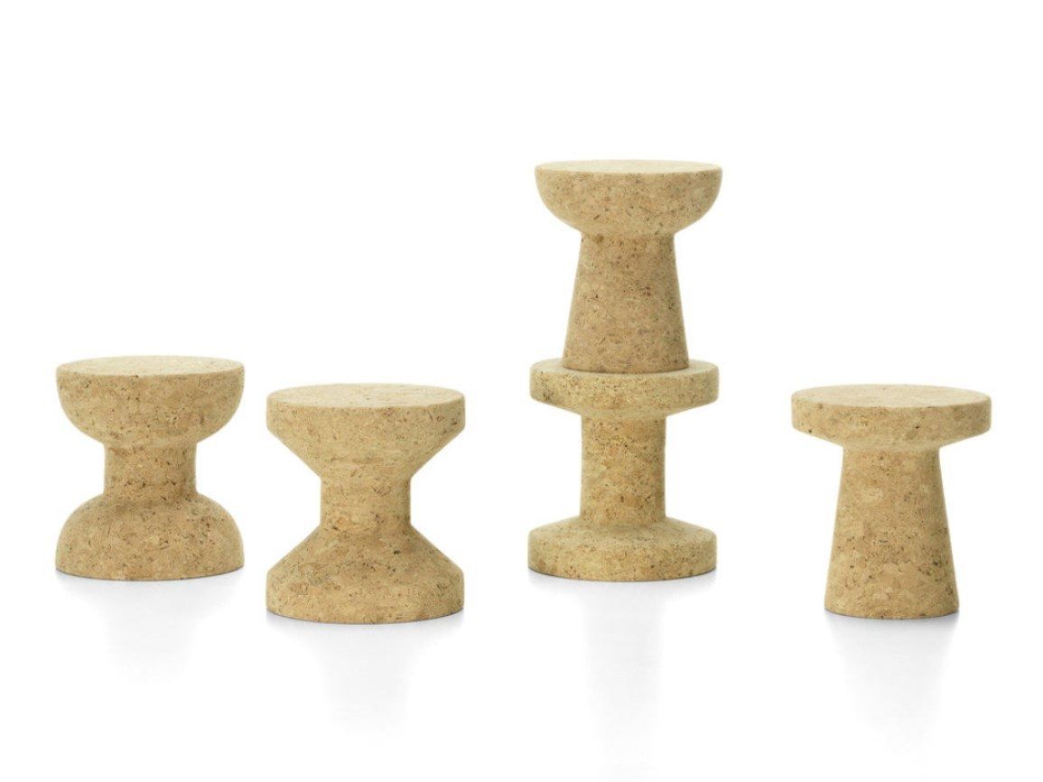 CORK FAMILY Cork stool / coffee table By Vitra | design Jasper Morrison
