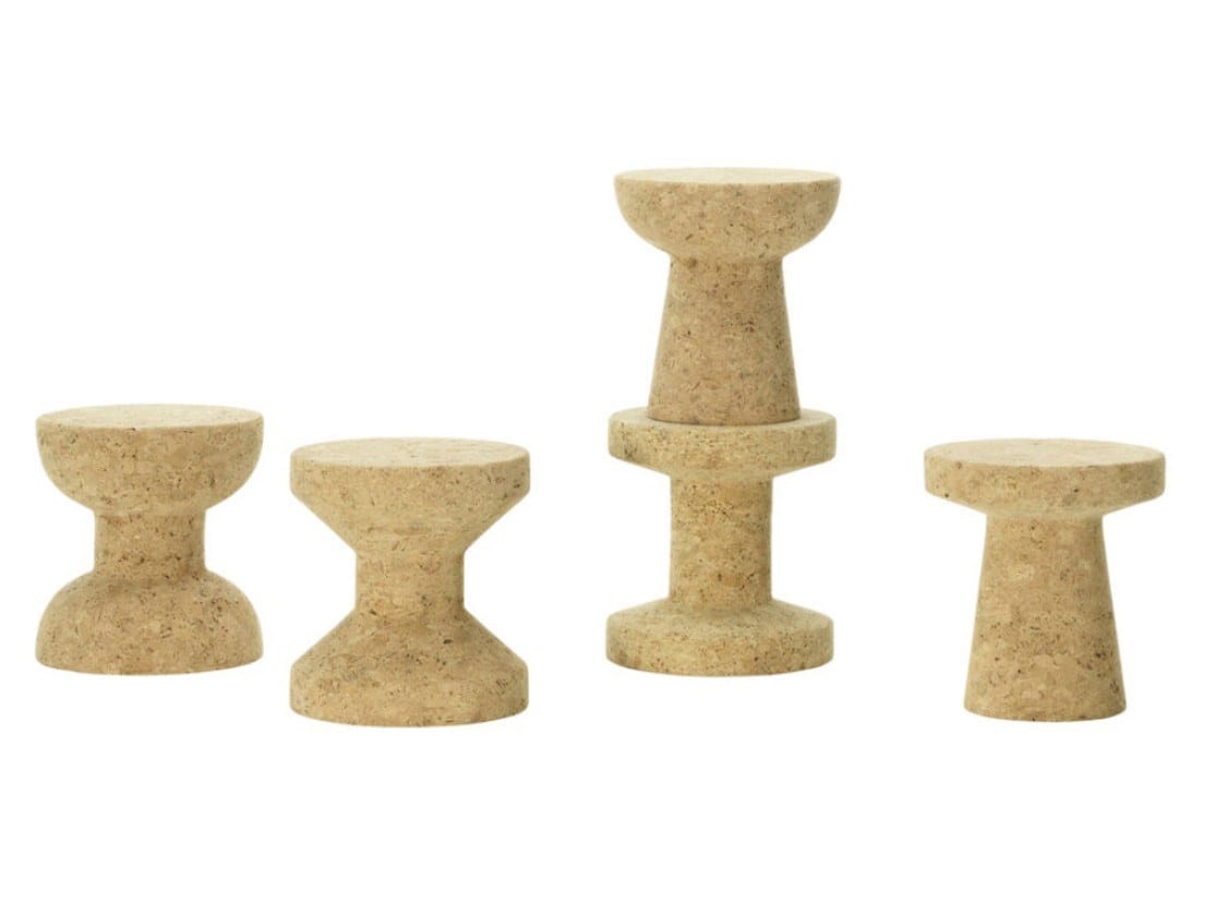 CORK FAMILY Cork stool / coffee table By Vitra | design Jasper Morrison