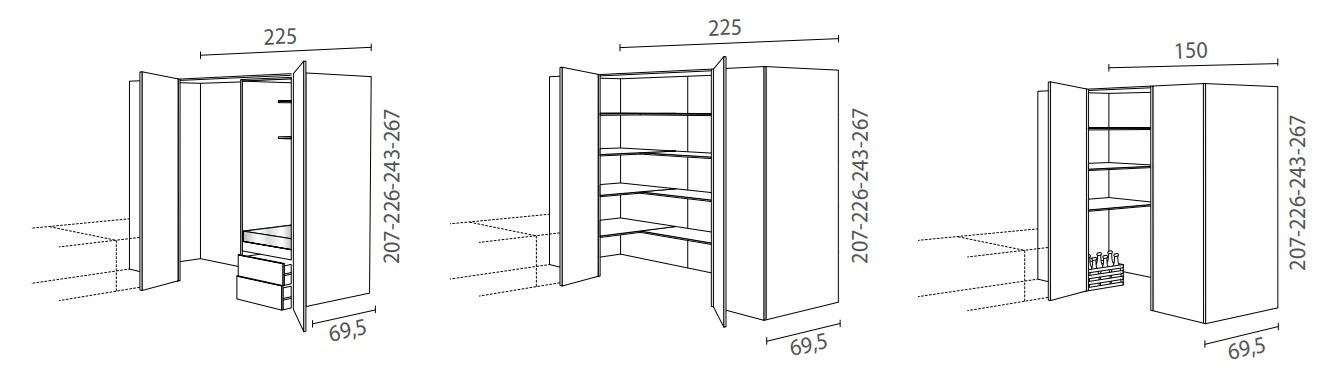 CORNER BOX Kitchen By Euromobil