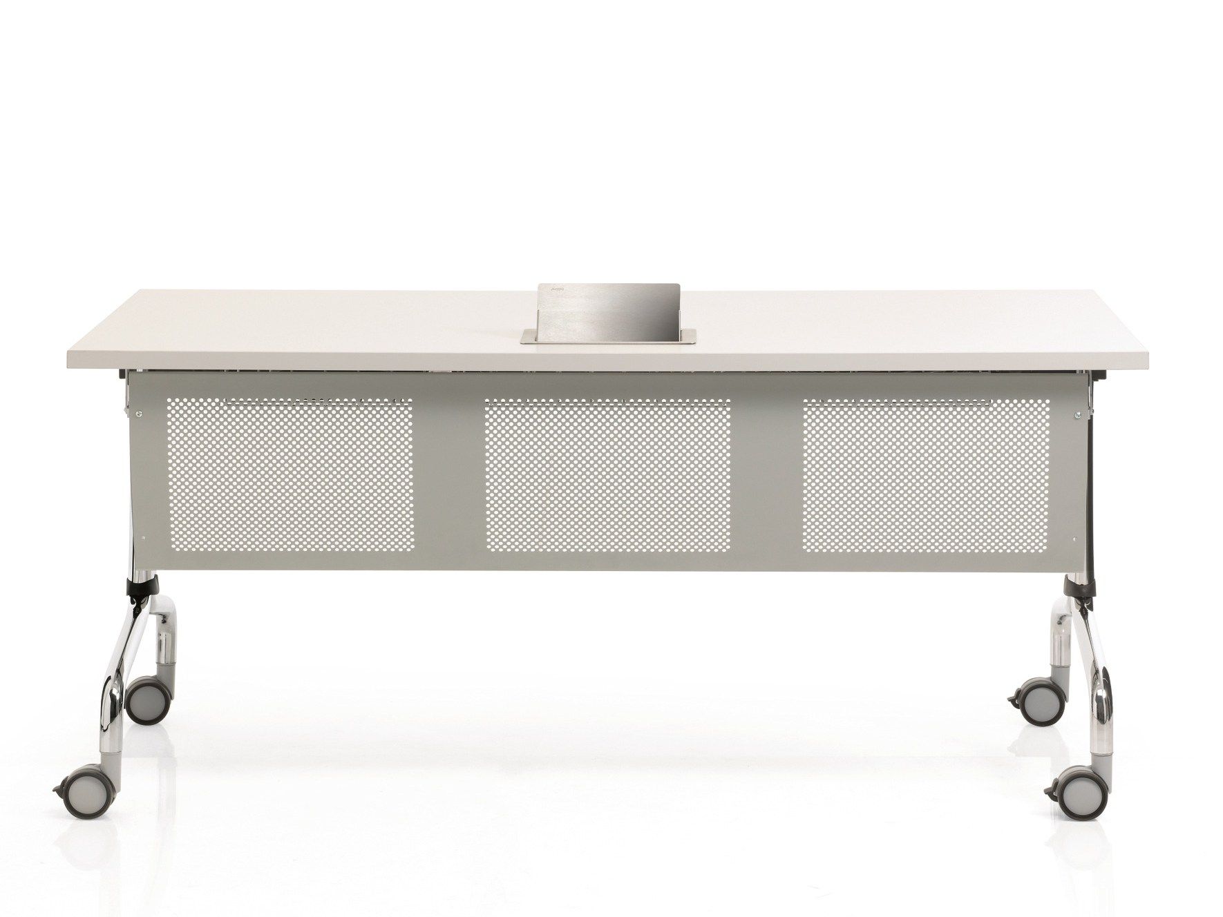 CORNER | Folding meeting table By Emmegi