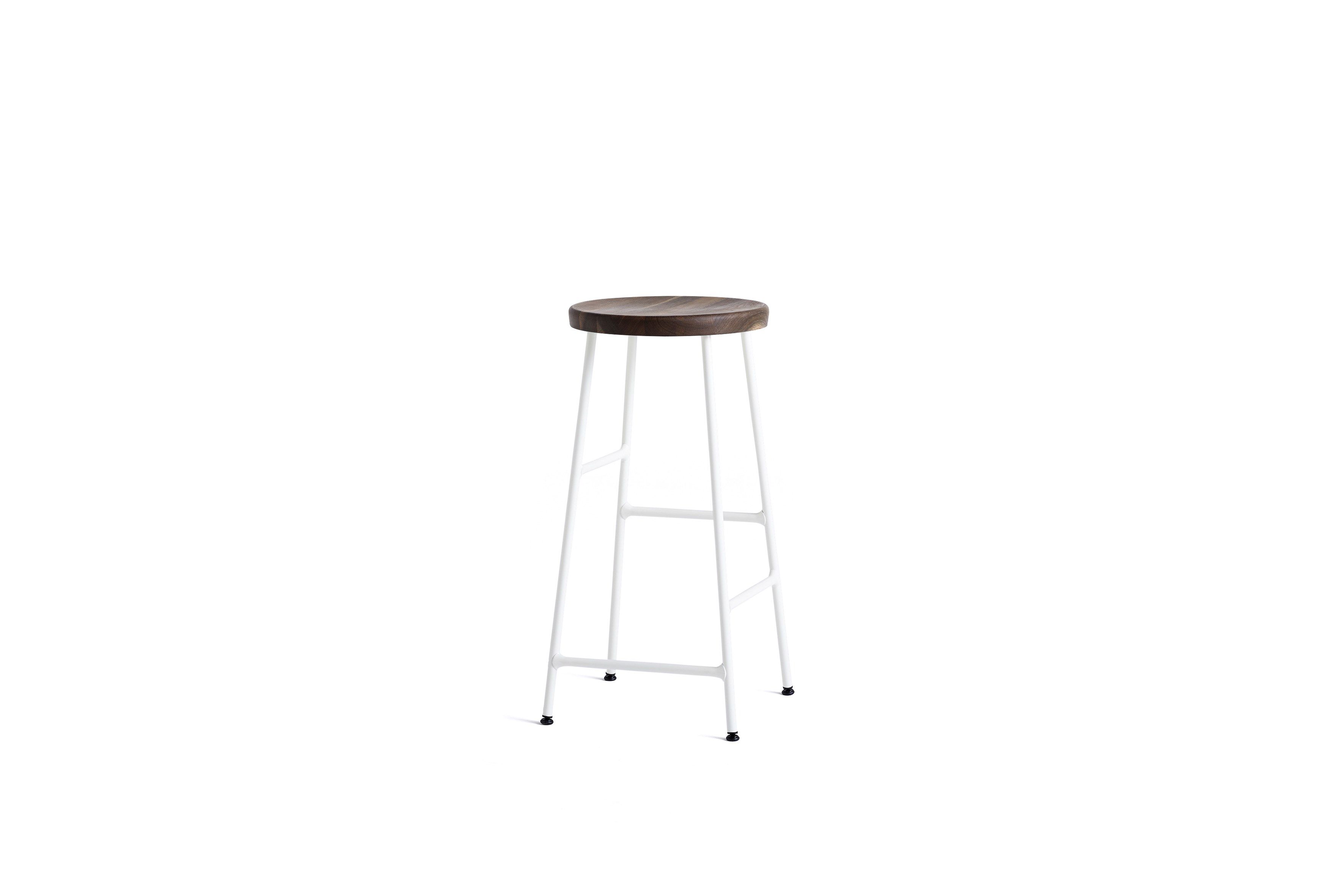 Steel and wood barstool CORNET By Hay design Jonas Trampedach