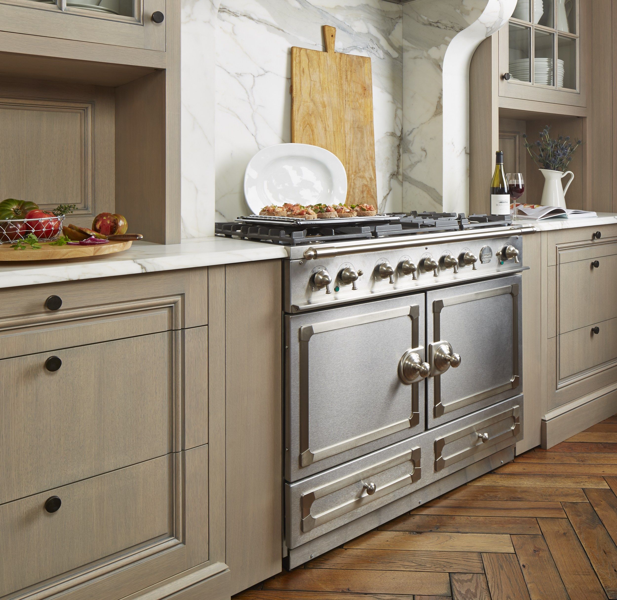 Stainless steel cooker CORNUFÉ 110 by La Cornue