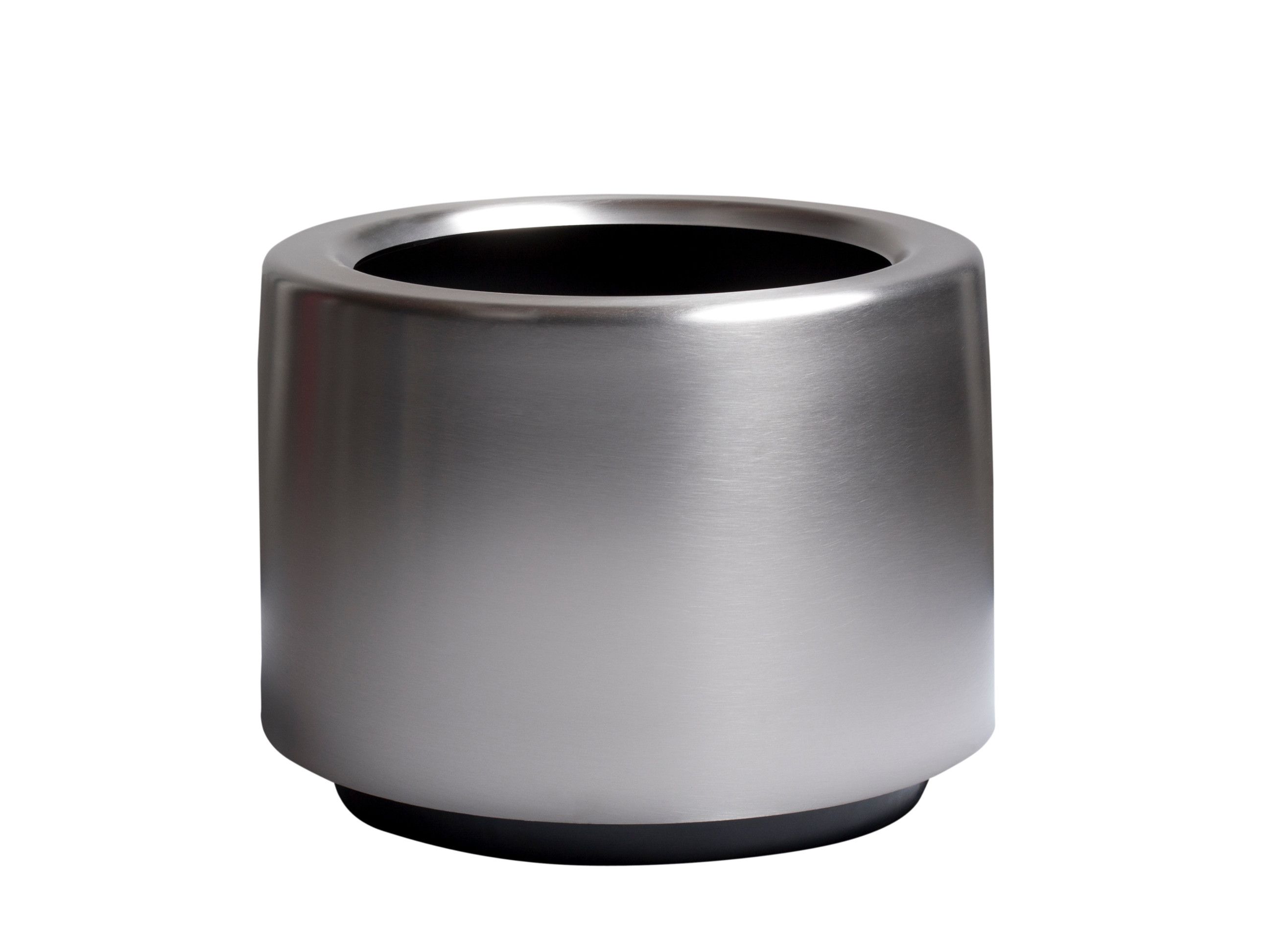 COSMO | Plant pot with automatic watering Stainless steel plant pot ...