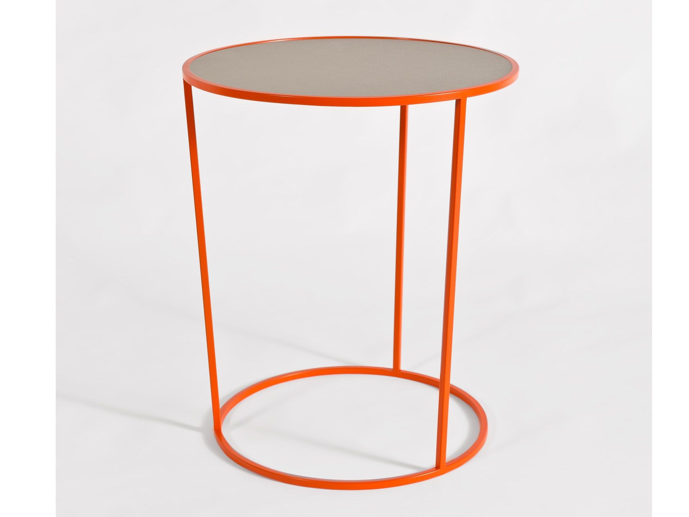 COSTANCE | Round coffee table Round metal side table By MEMEDESIGN ...