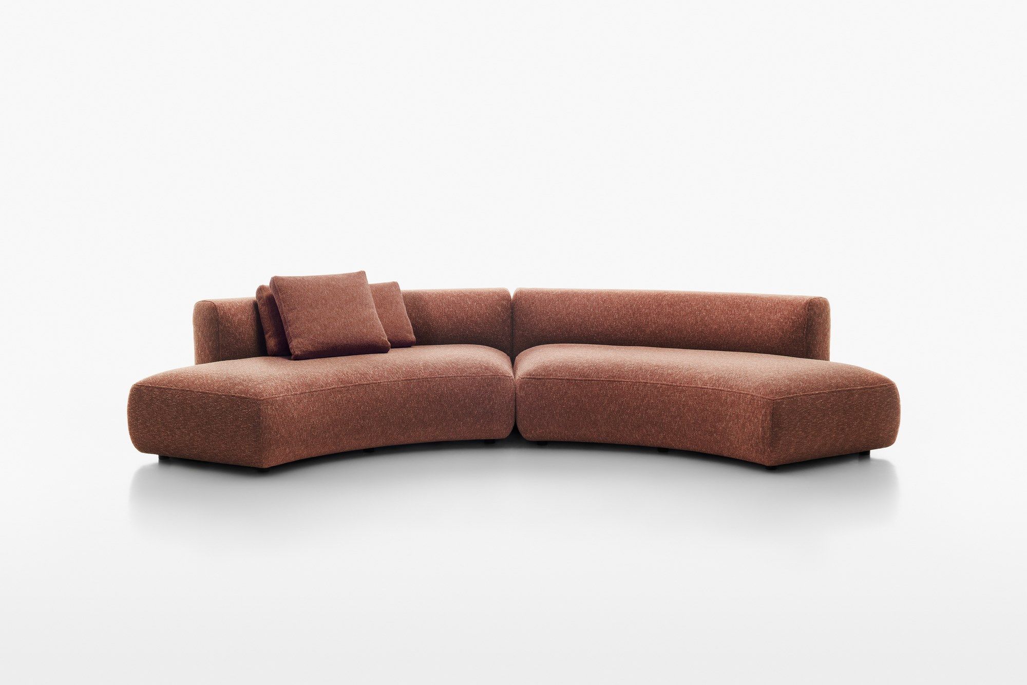 Divano modulare curvo in tessuto COSY CURVE - MDF Italia - Edilportale