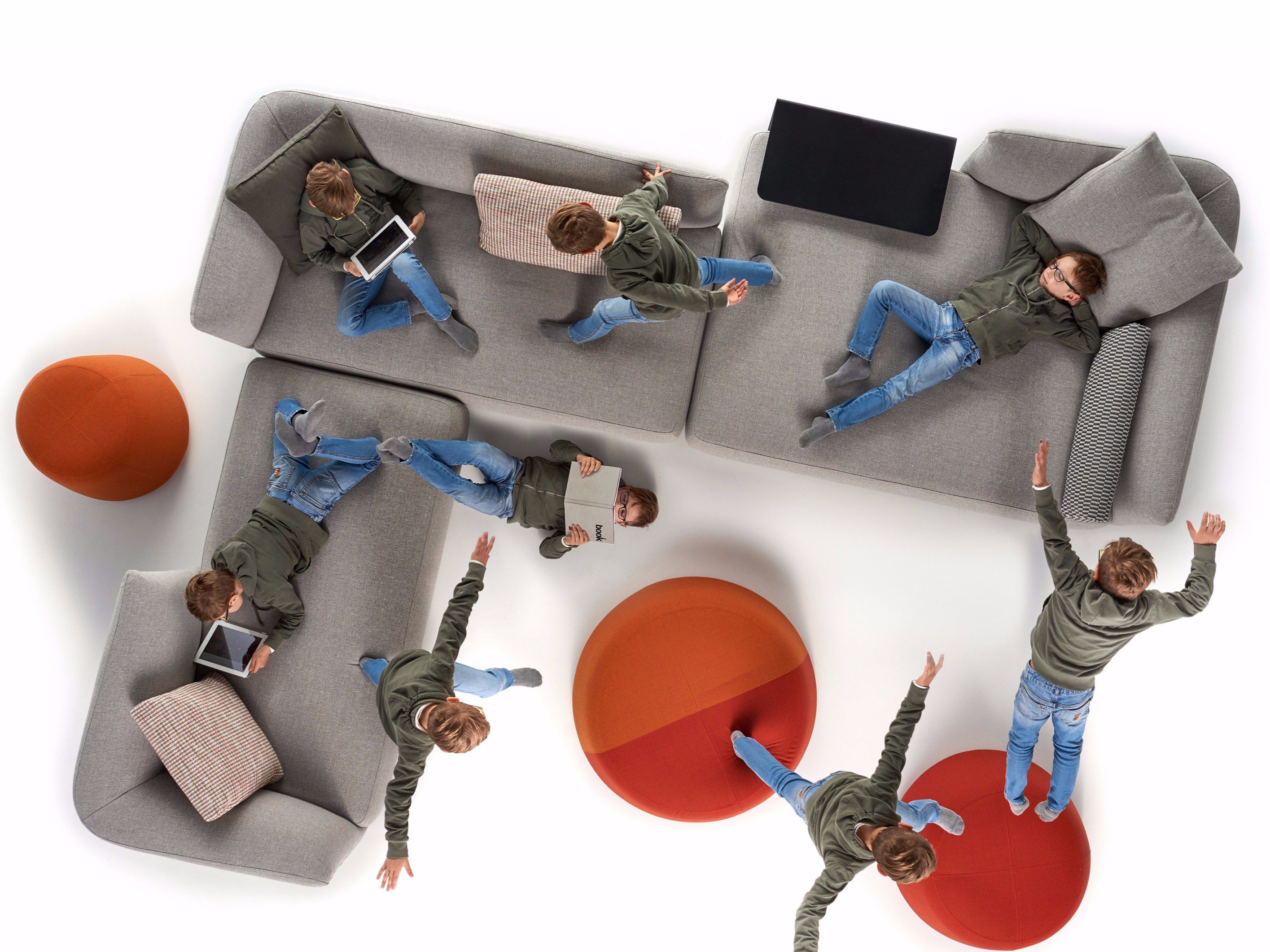 COSY | Corner sofa Cosy Collection By MDF Italia design Francesco Rota