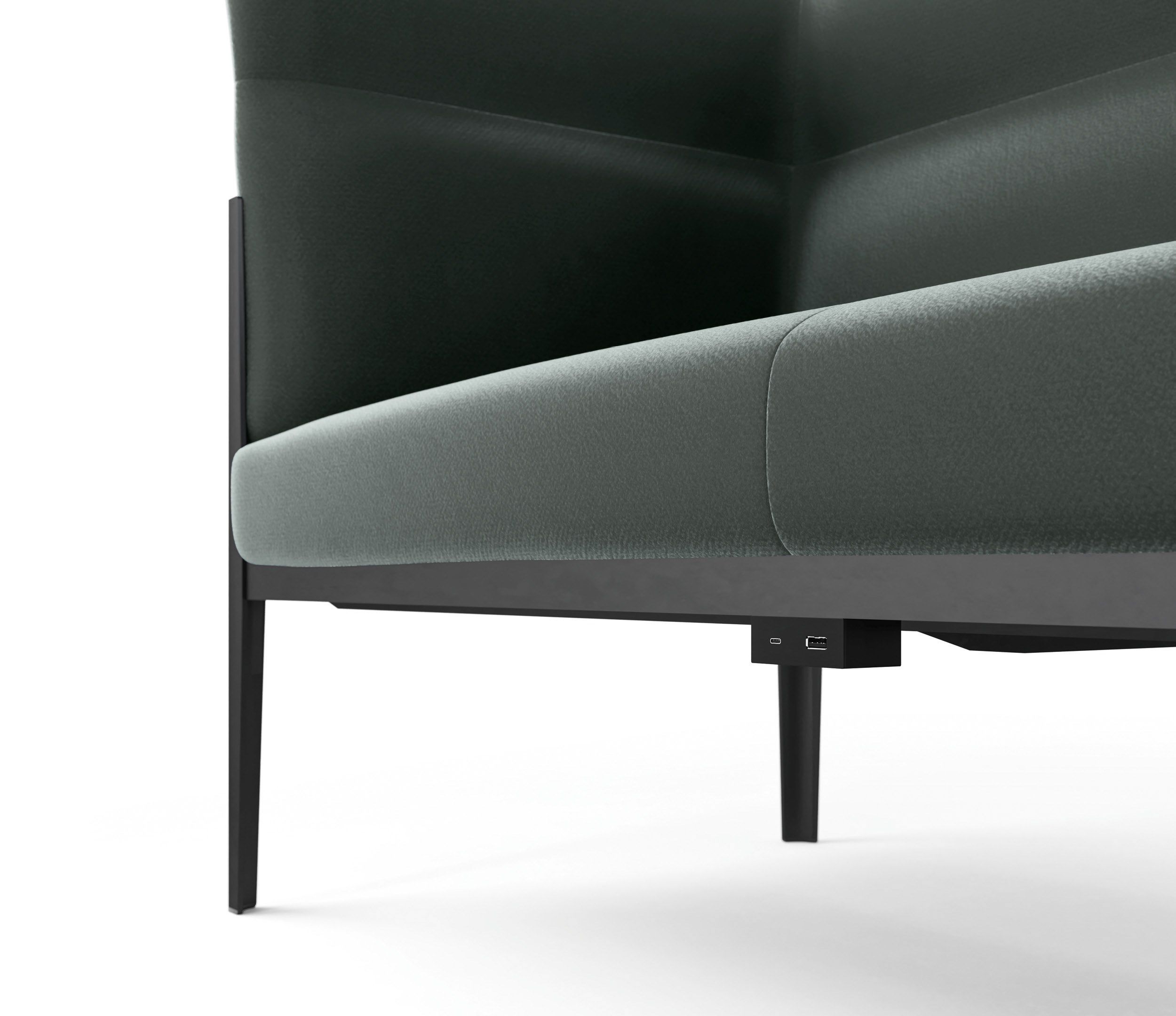 COTONE SLIM | Divano Divano in tessuto a 2 posti By Cassina | design ...