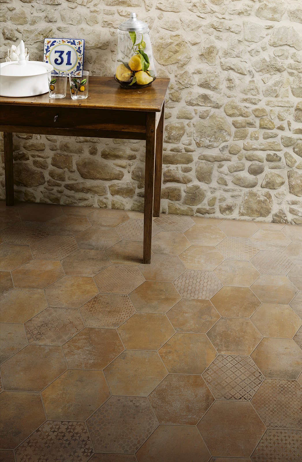 COTTI D'ITALIA Pavimento/rivestimento effetto cotto By MARAZZI
