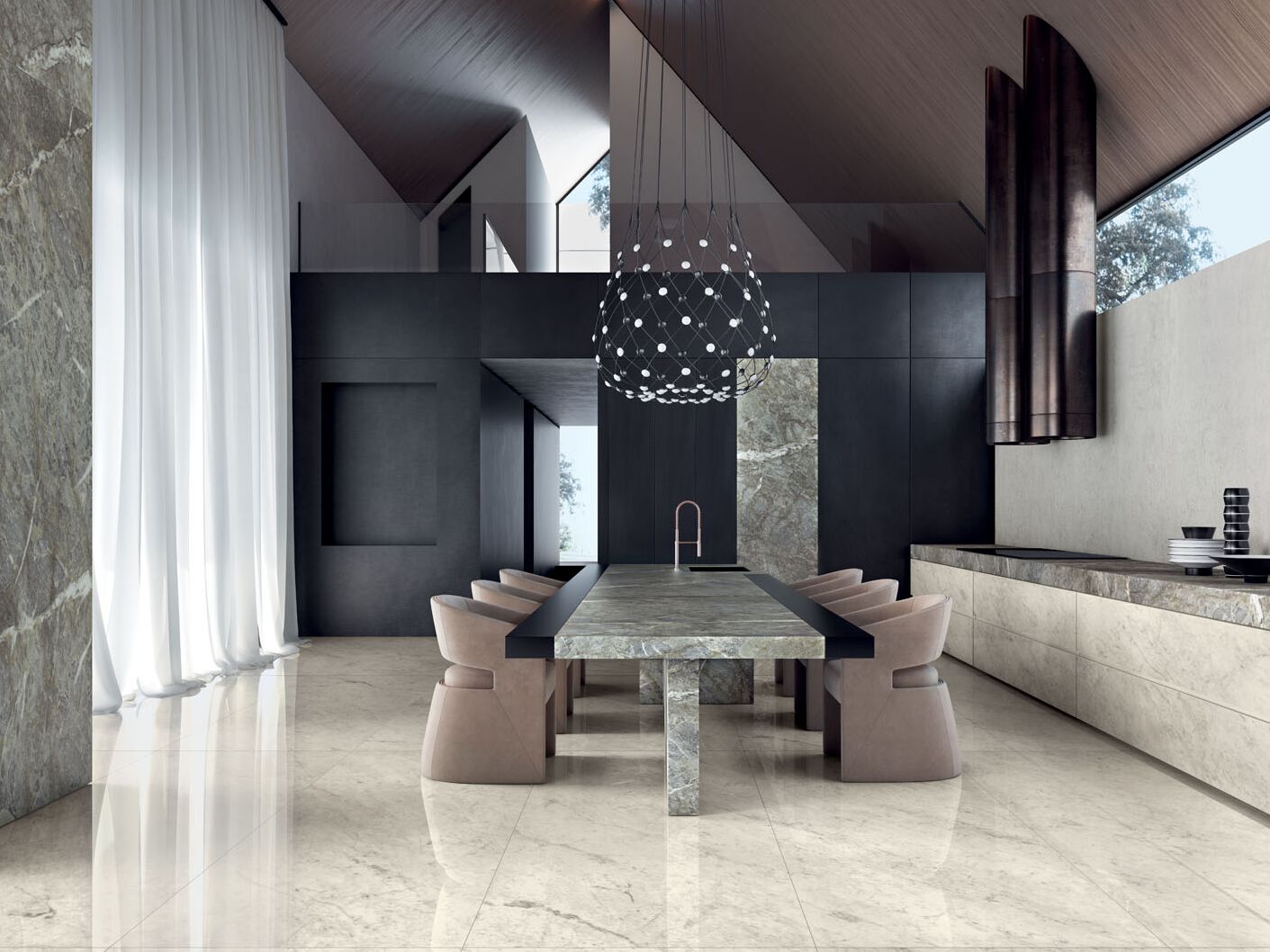 STARLIGHT CARRARA WHITE Flooring By COTTO D'ESTE