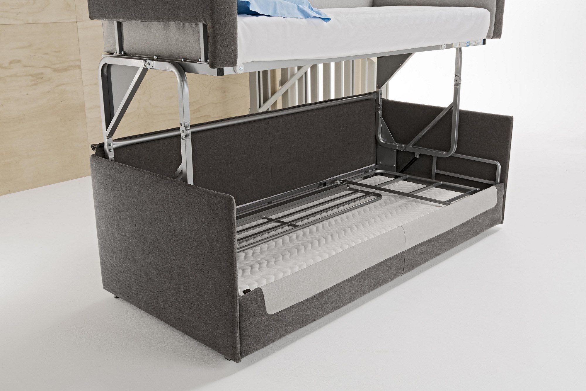 Divano letto a castello sfoderabile a 3 posti COUPÈ By Dienne Salotti