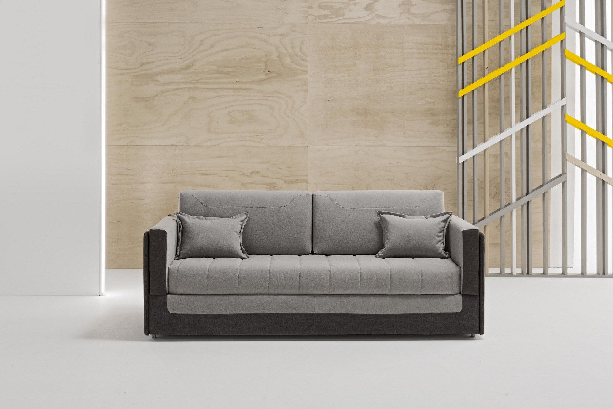 Divano letto a castello sfoderabile a 3 posti COUPÈ By Dienne Salotti