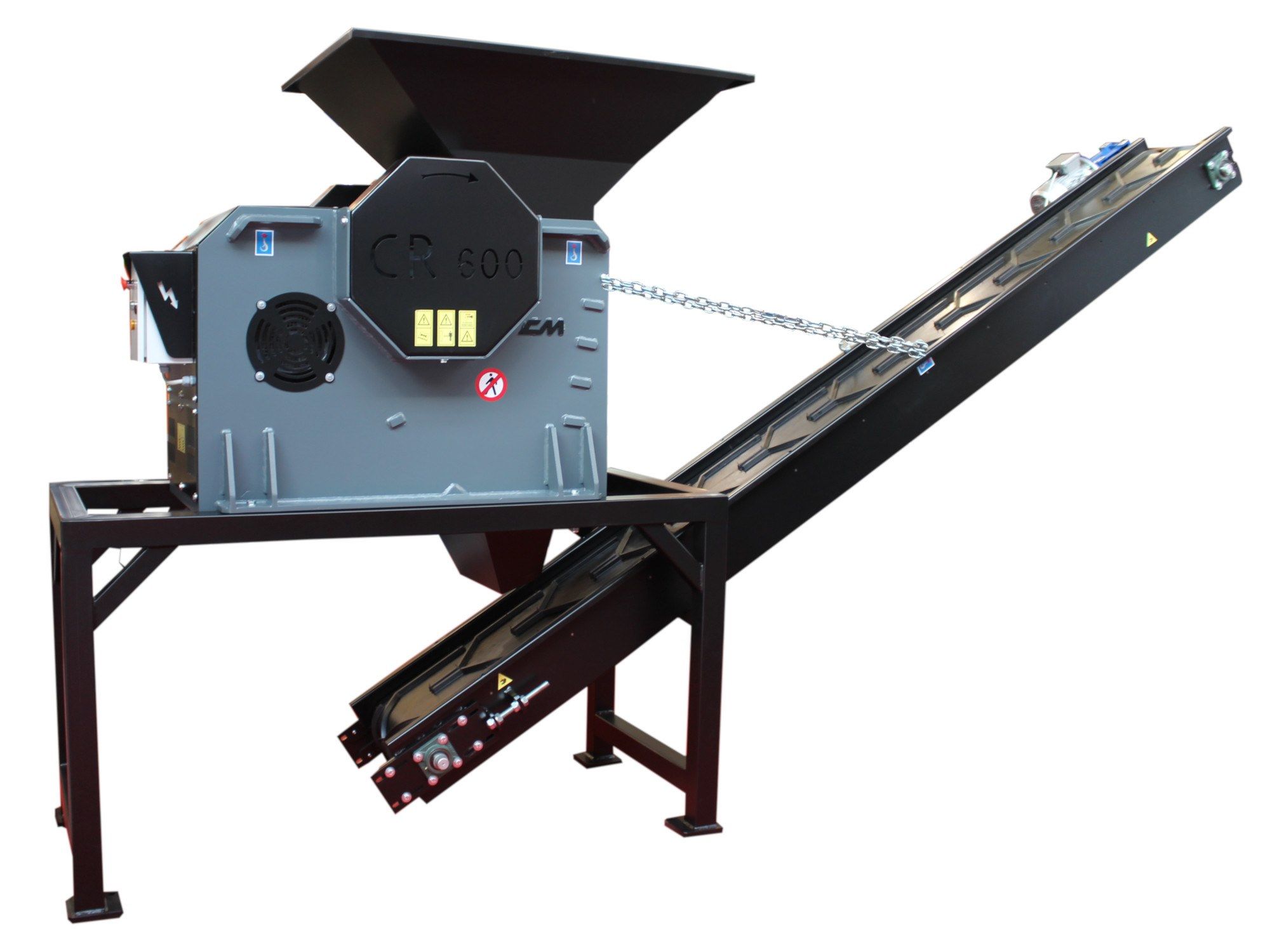 Mini frantoio elettrico a mascelle CR | Mini frantoio elettrico a ...