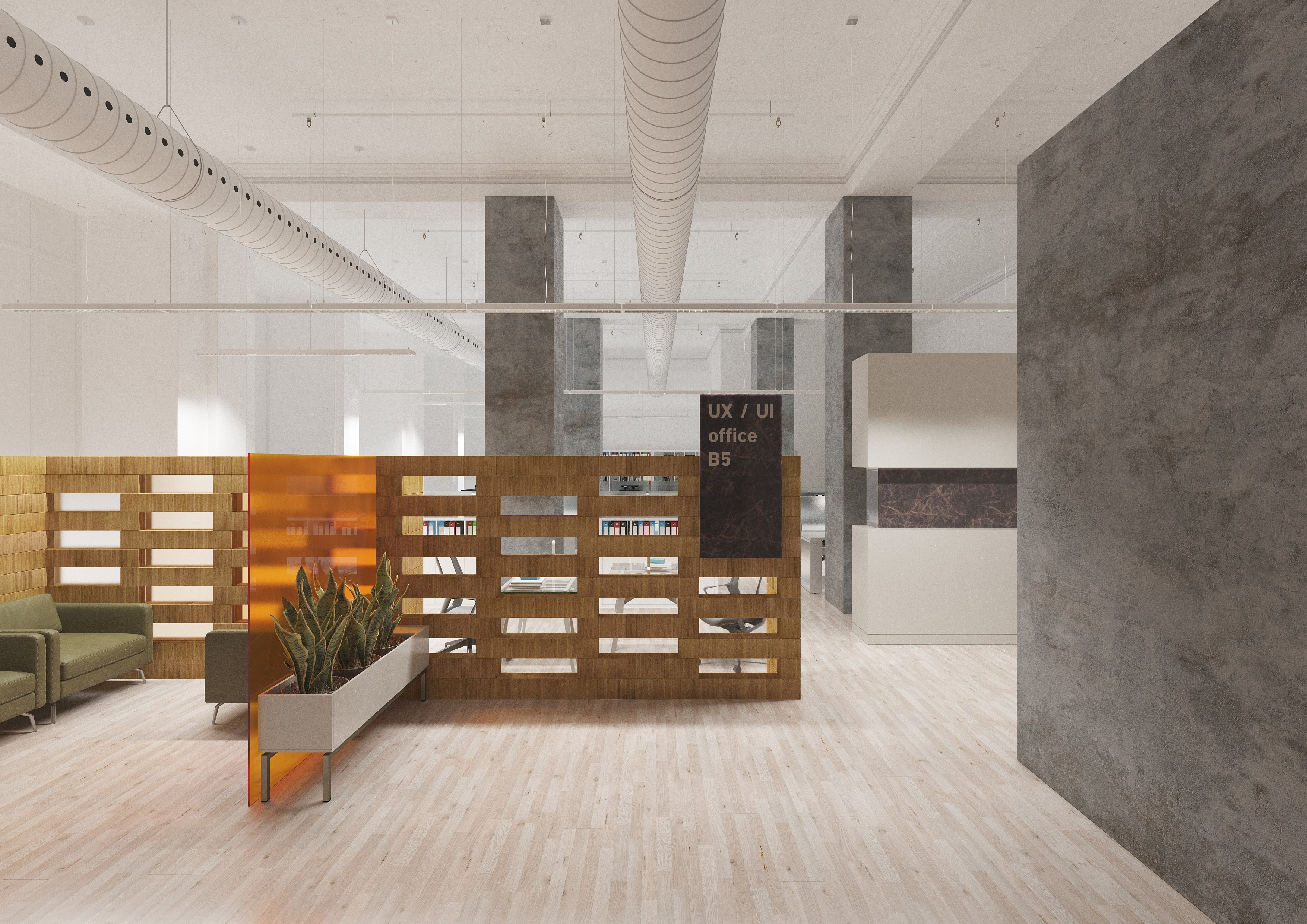 CRAFTWAND® | Wooden room divider By CRAFTWAND