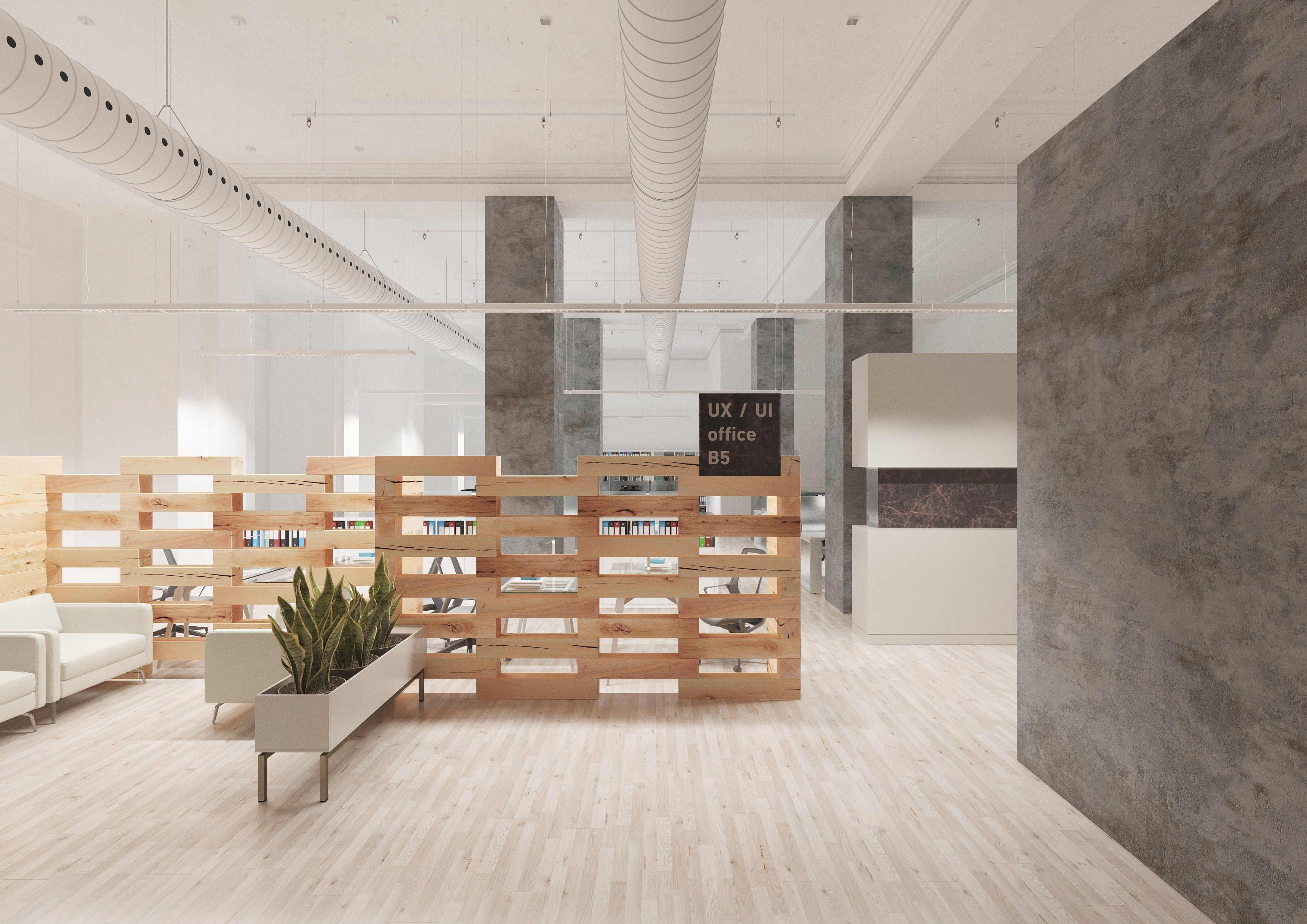 CRAFTWAND® | Wooden room divider By CRAFTWAND