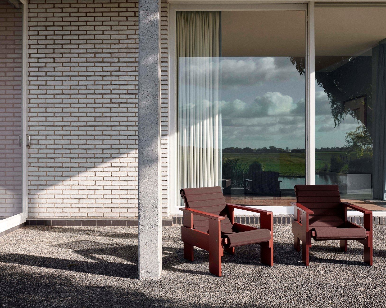 CRATE Solid-color outdoor chair cushion By Hay | design Gerrit Thomas ...