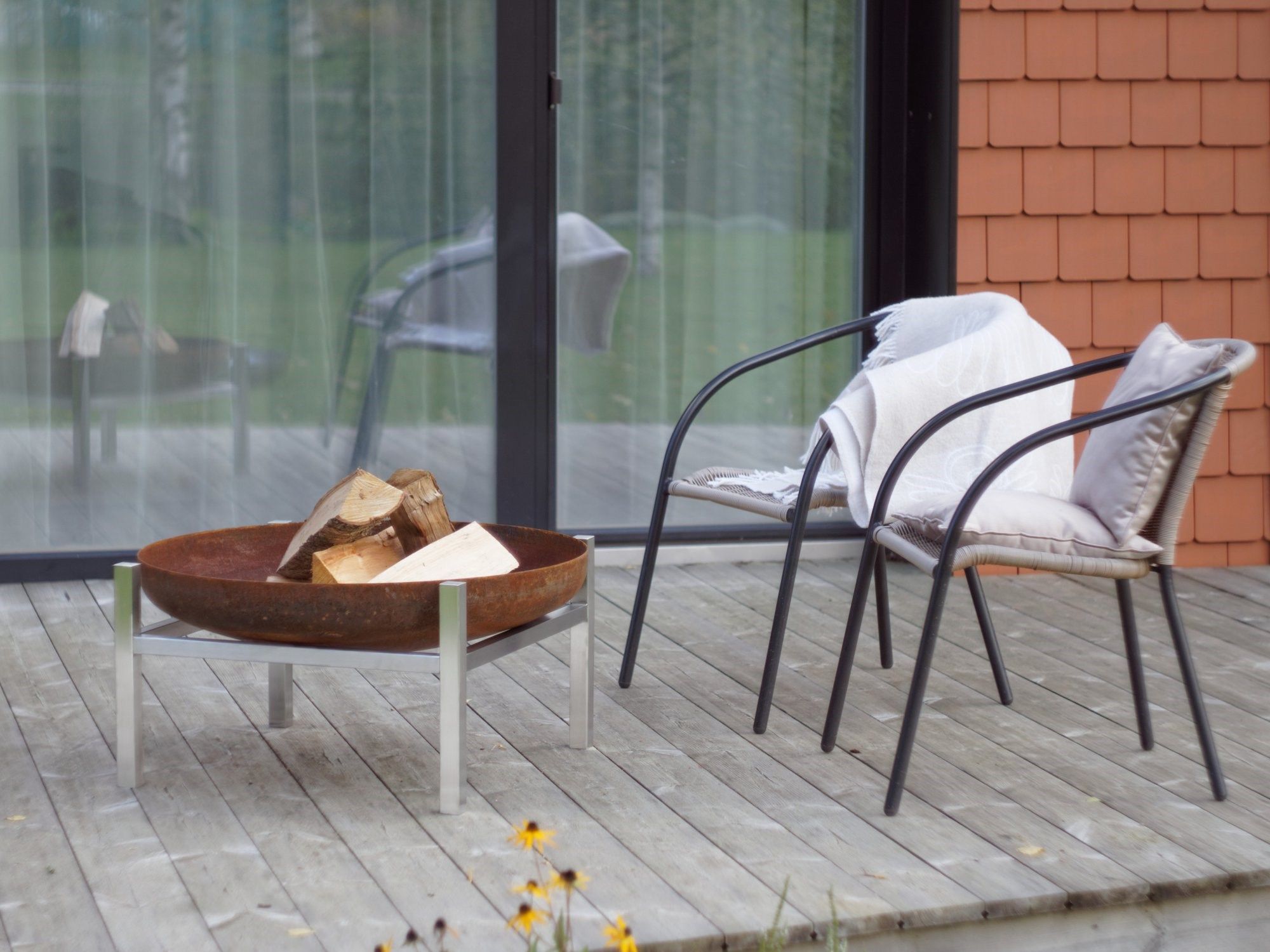 CRATE | Braciere in acciaio By Arpe studio