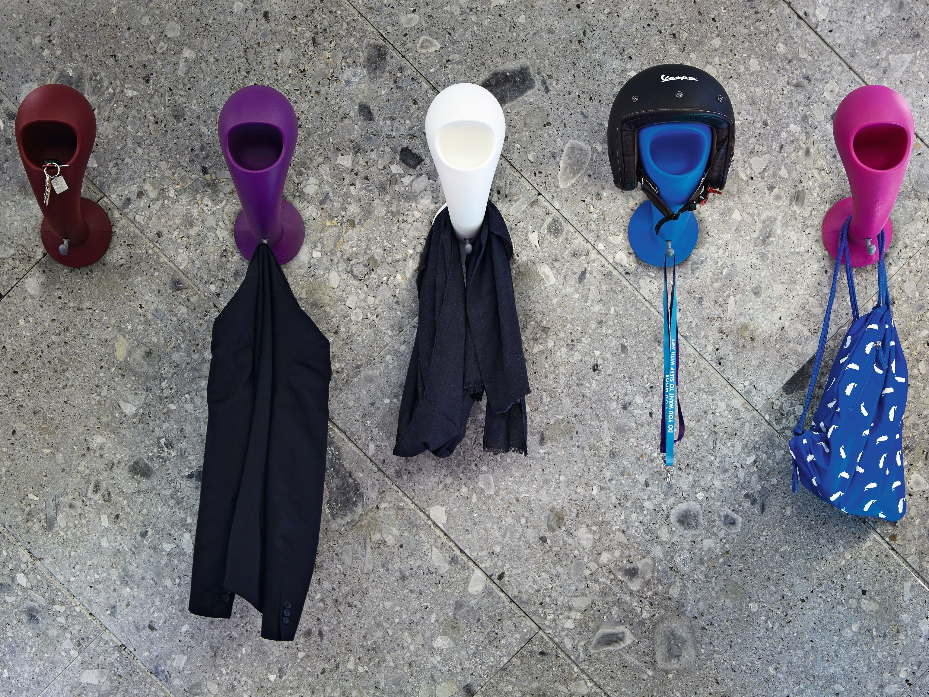 CRAZY HEAD Coat rack By MY YOUR | design CrousCalogero