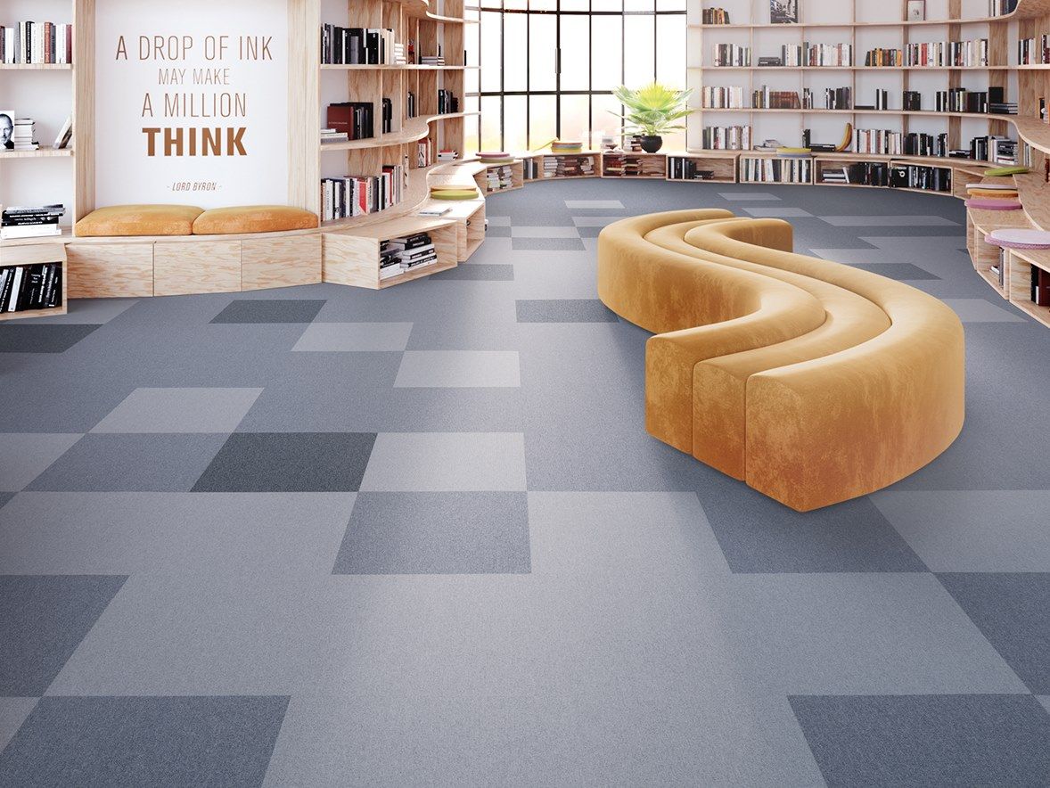 Polyamide carpet tiles CREATIVE SPARK By IVC Commercial