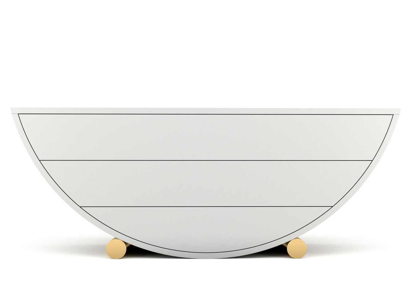 CRESCENT | Chest of drawers Crescent Collection By Prieto Studio