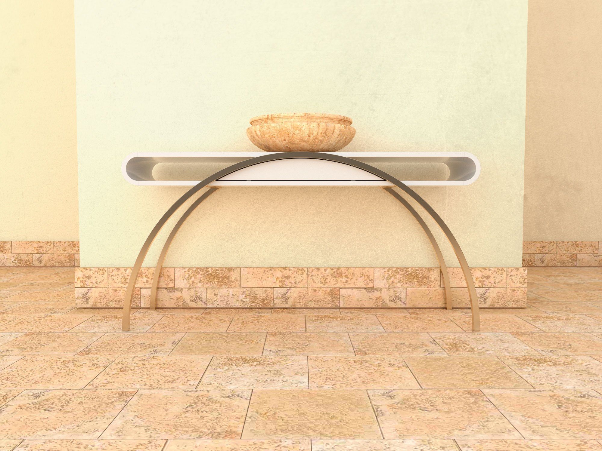 CRESCENT | Console table Crescent Collection By Prieto Studio