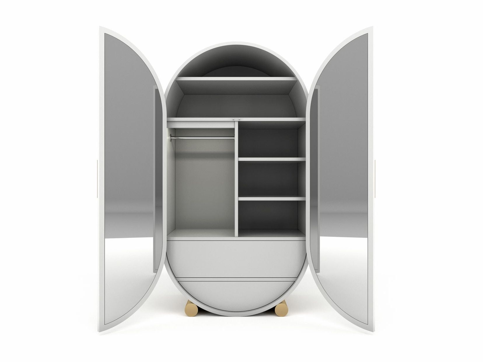 CRESCENT | Wardrobe Crescent Collection By Prieto Studio