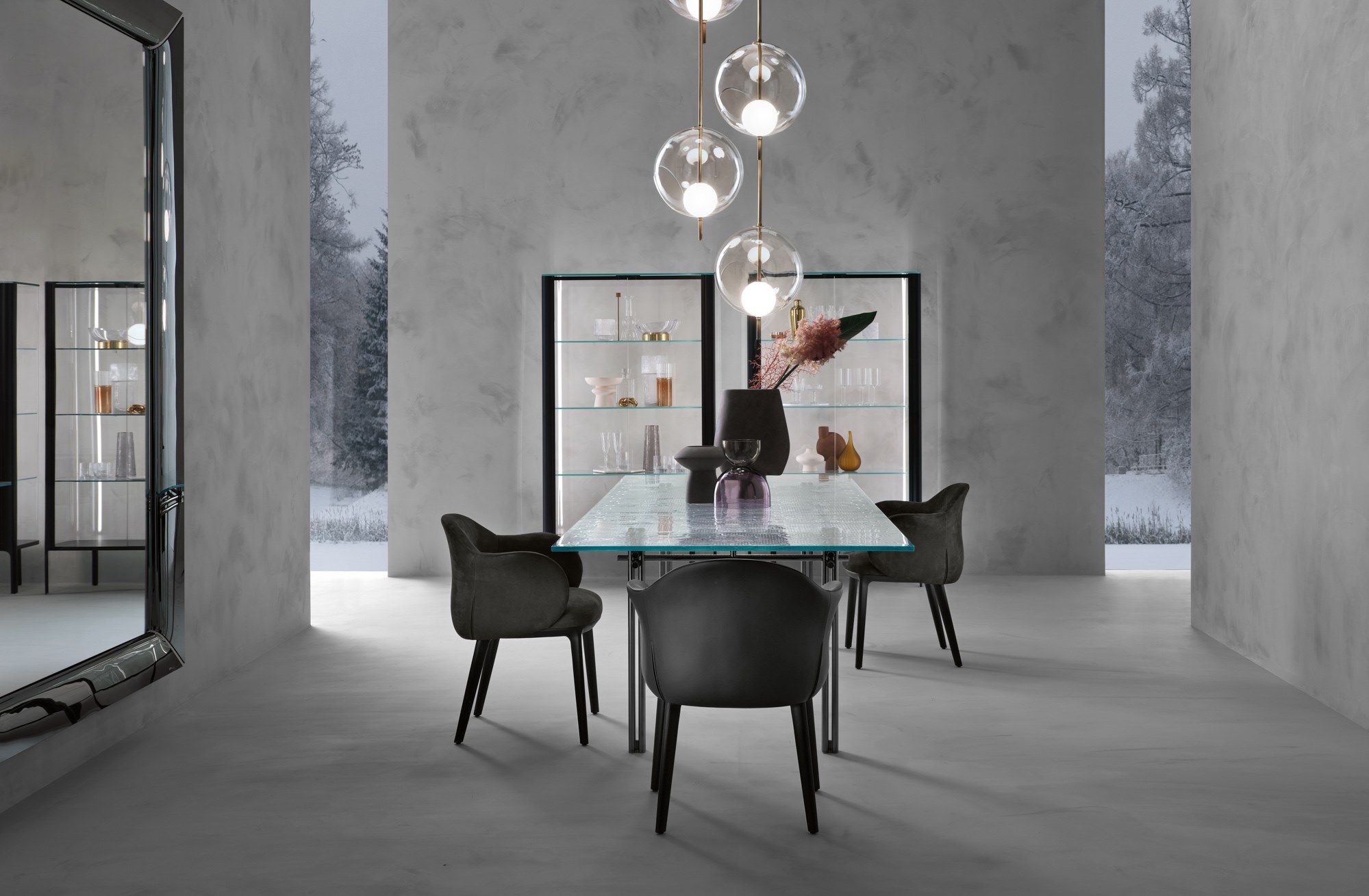 CRISTALINE Table By Fiam Italia | design Marcel Wanders Studio