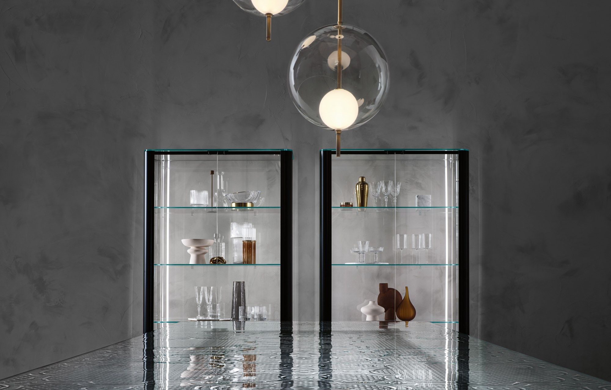 CRISTALINE Table By Fiam Italia | design Marcel Wanders Studio