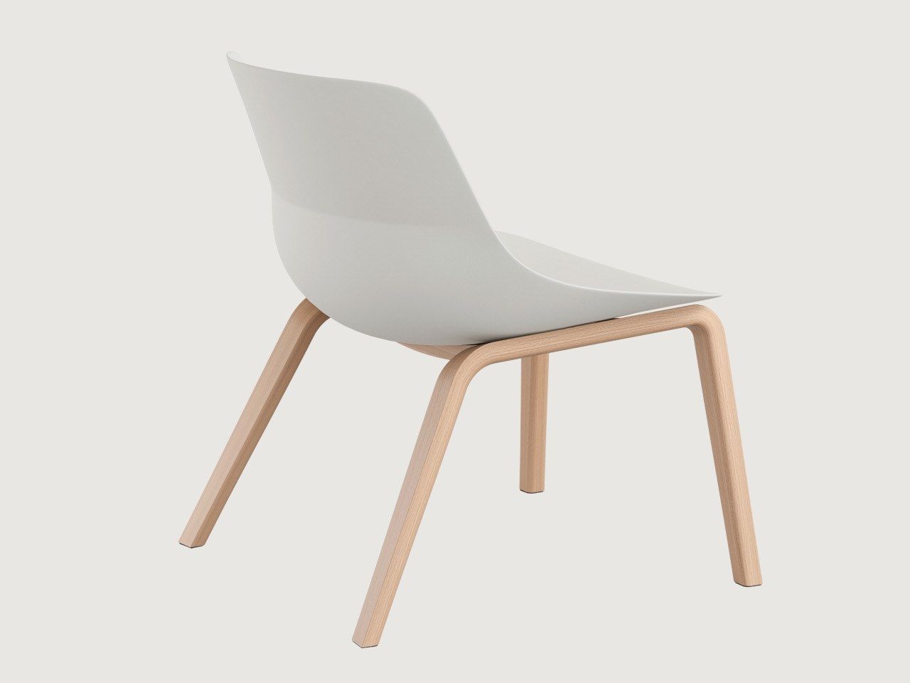 CRONA LIGHT LOUNGE Plastic easy chair By Brunner