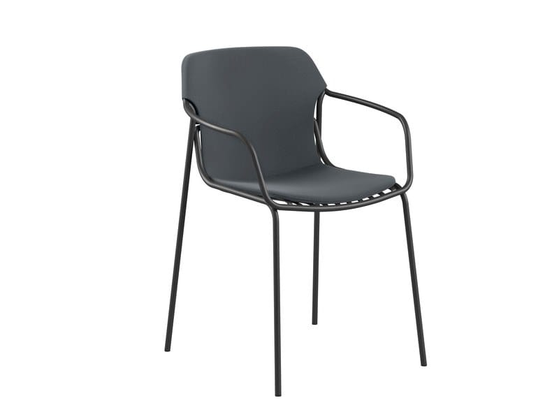 CRONA STEEL Steel chair for indoor and outdoor By Brunner | design ...