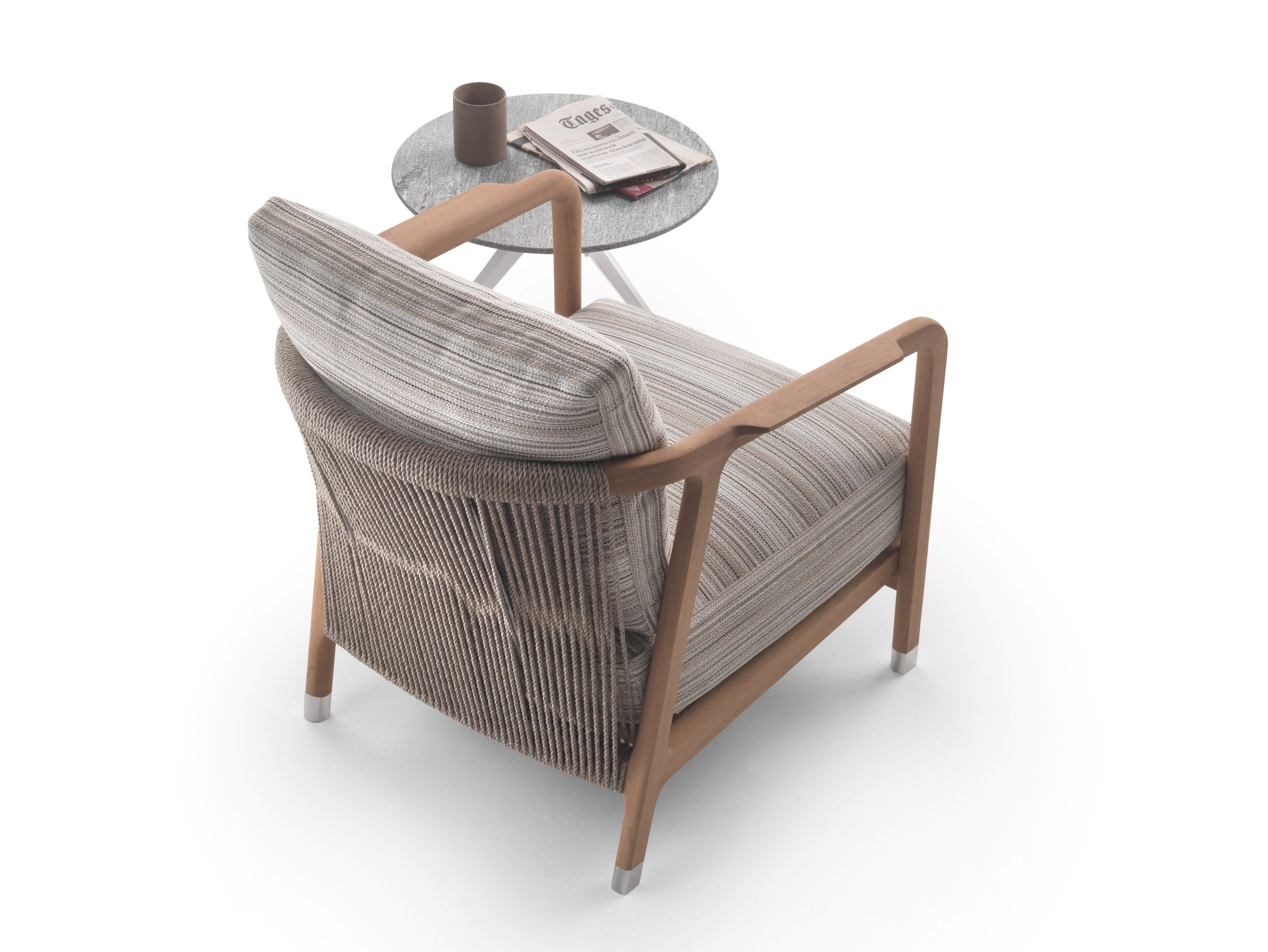 CRONO | Garden armchair By Flexform design Antonio Citterio