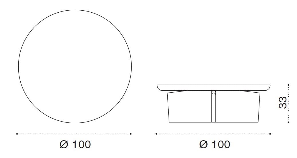 CROSS Coffee table By Ethimo | design Patrick Norguet