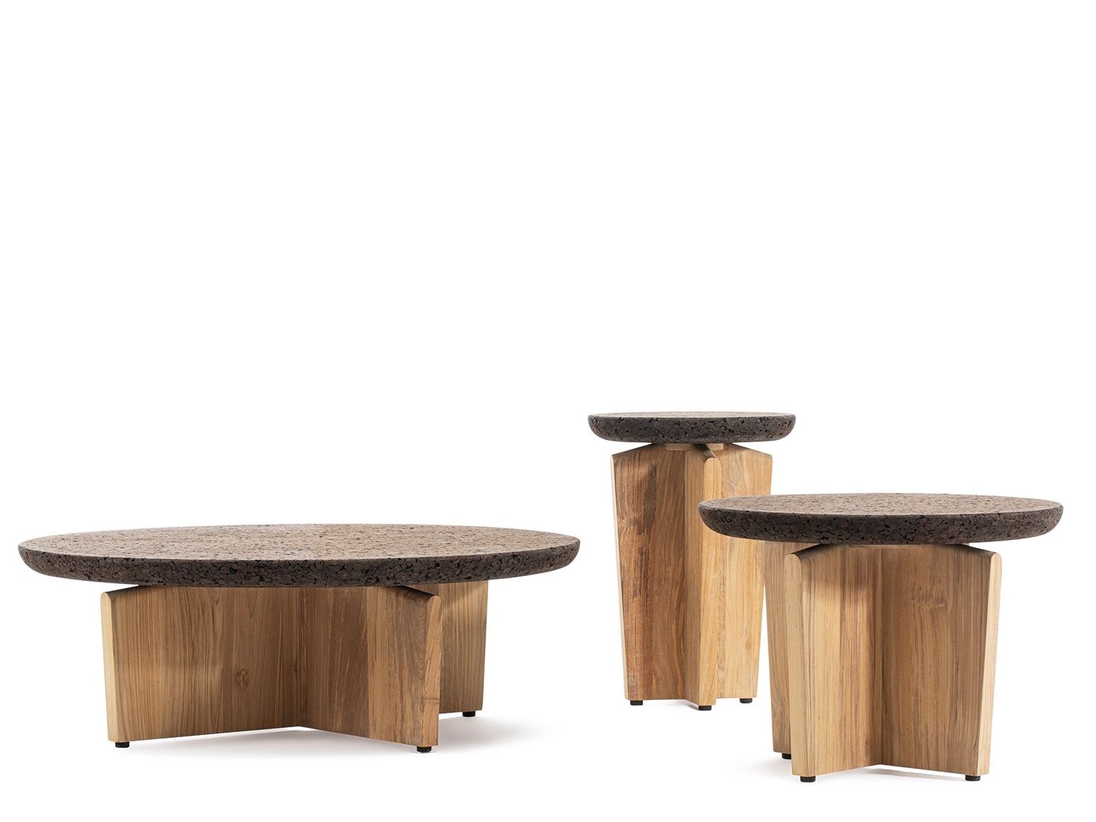 CROSS Coffee table By Ethimo | design Patrick Norguet