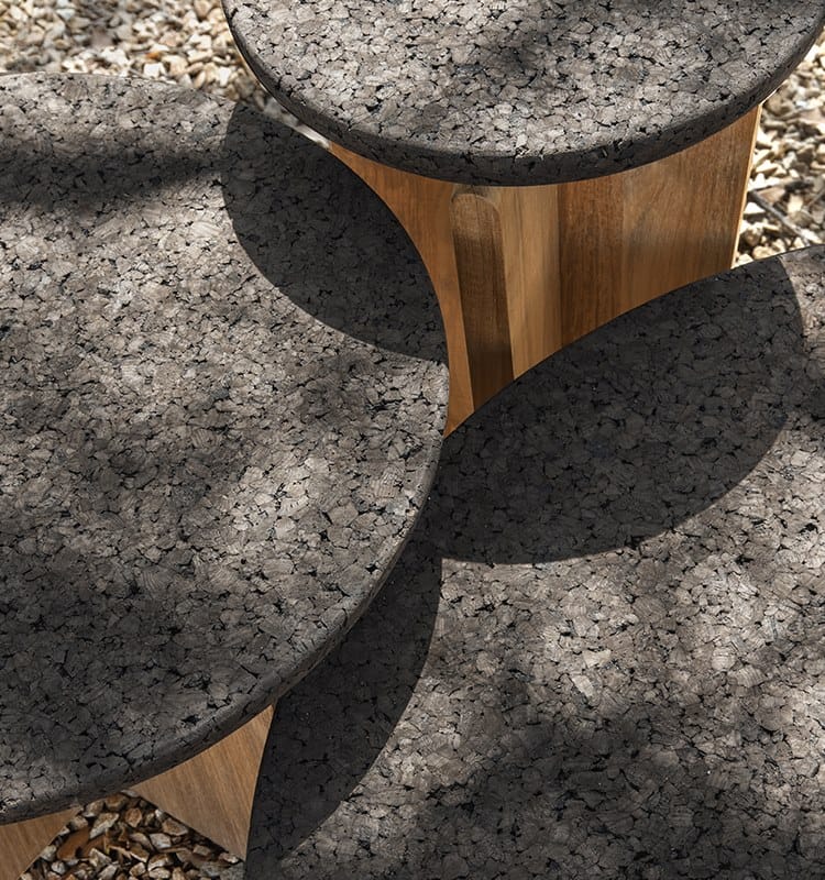 CROSS Coffee table By Ethimo | design Patrick Norguet