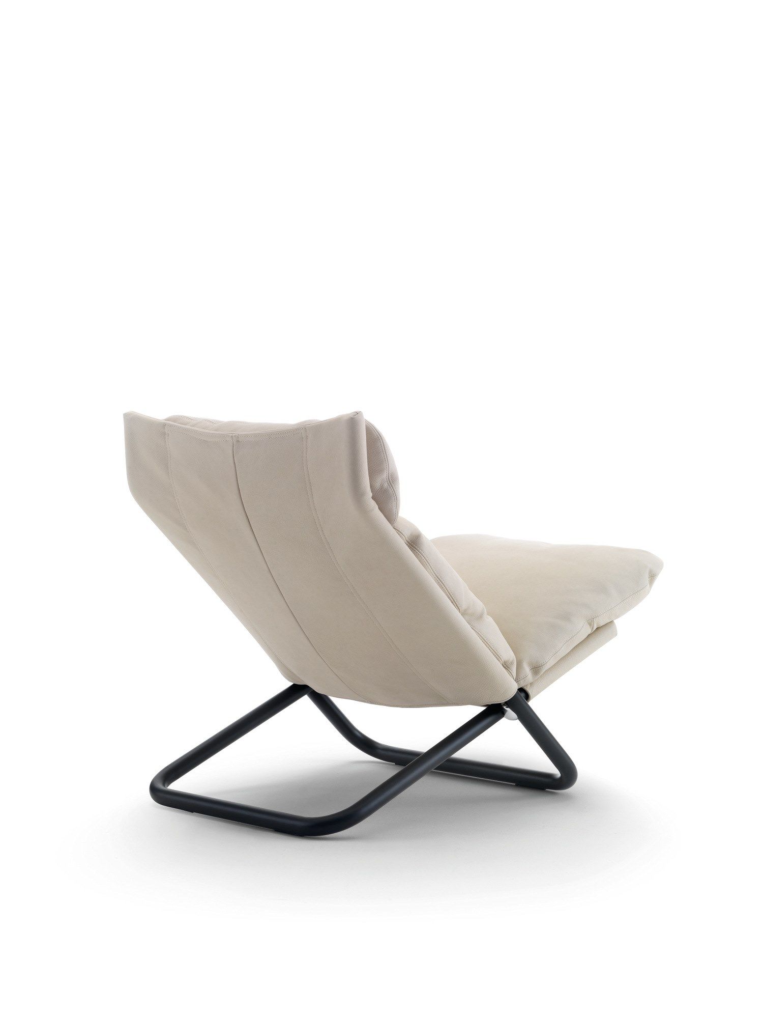 CROSS HIGH Leather armchair By arflex | design Marcello Cuneo