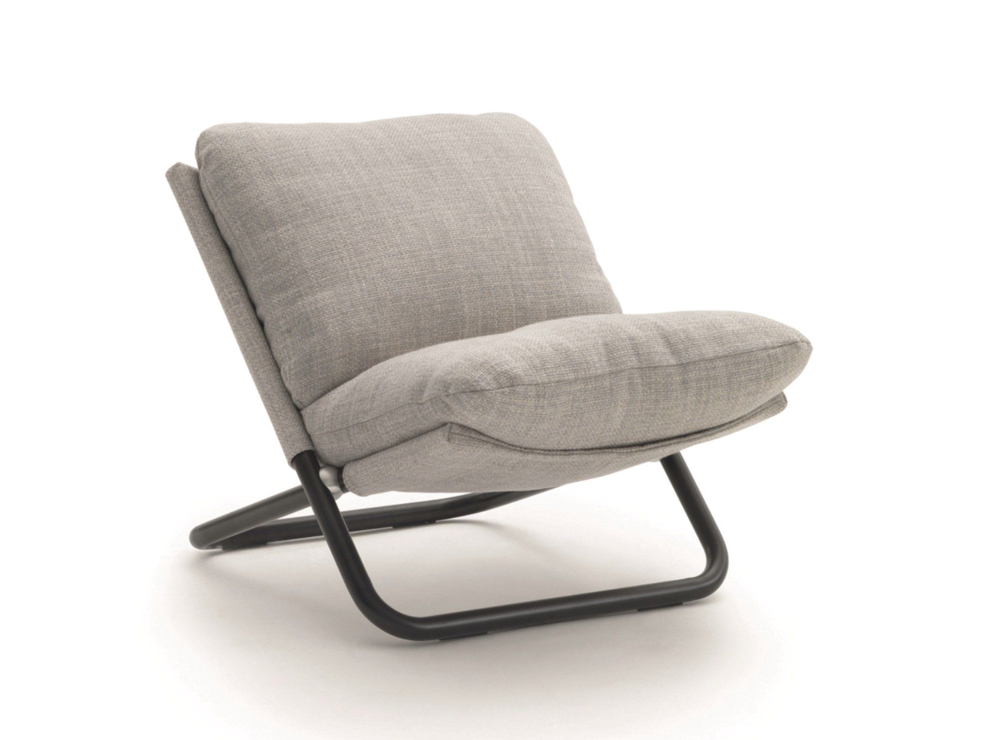 CROSS LOW Fabric armchair By arflex | design Marcello Cuneo